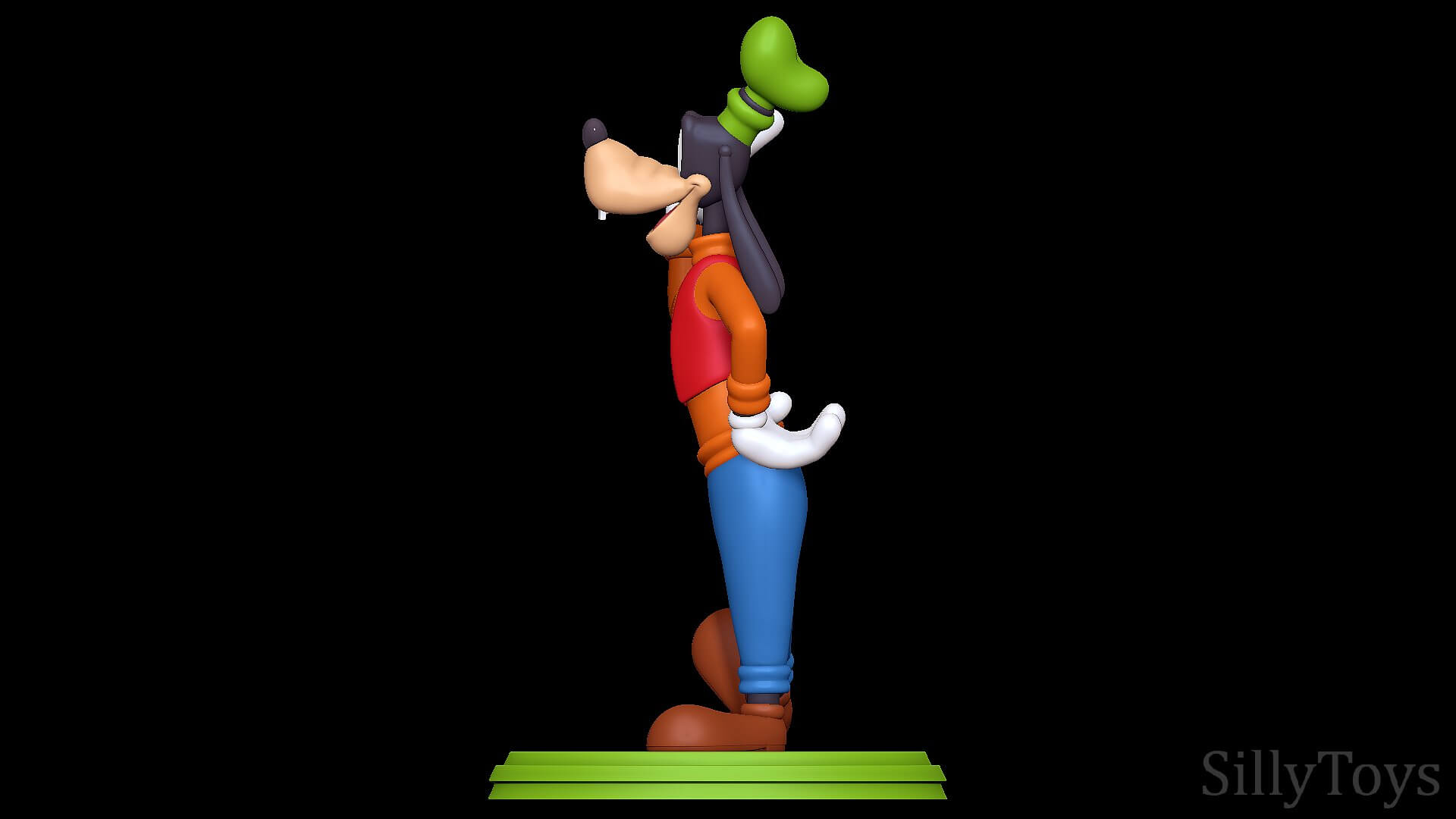 Goofy - 3D Model by SillyToys