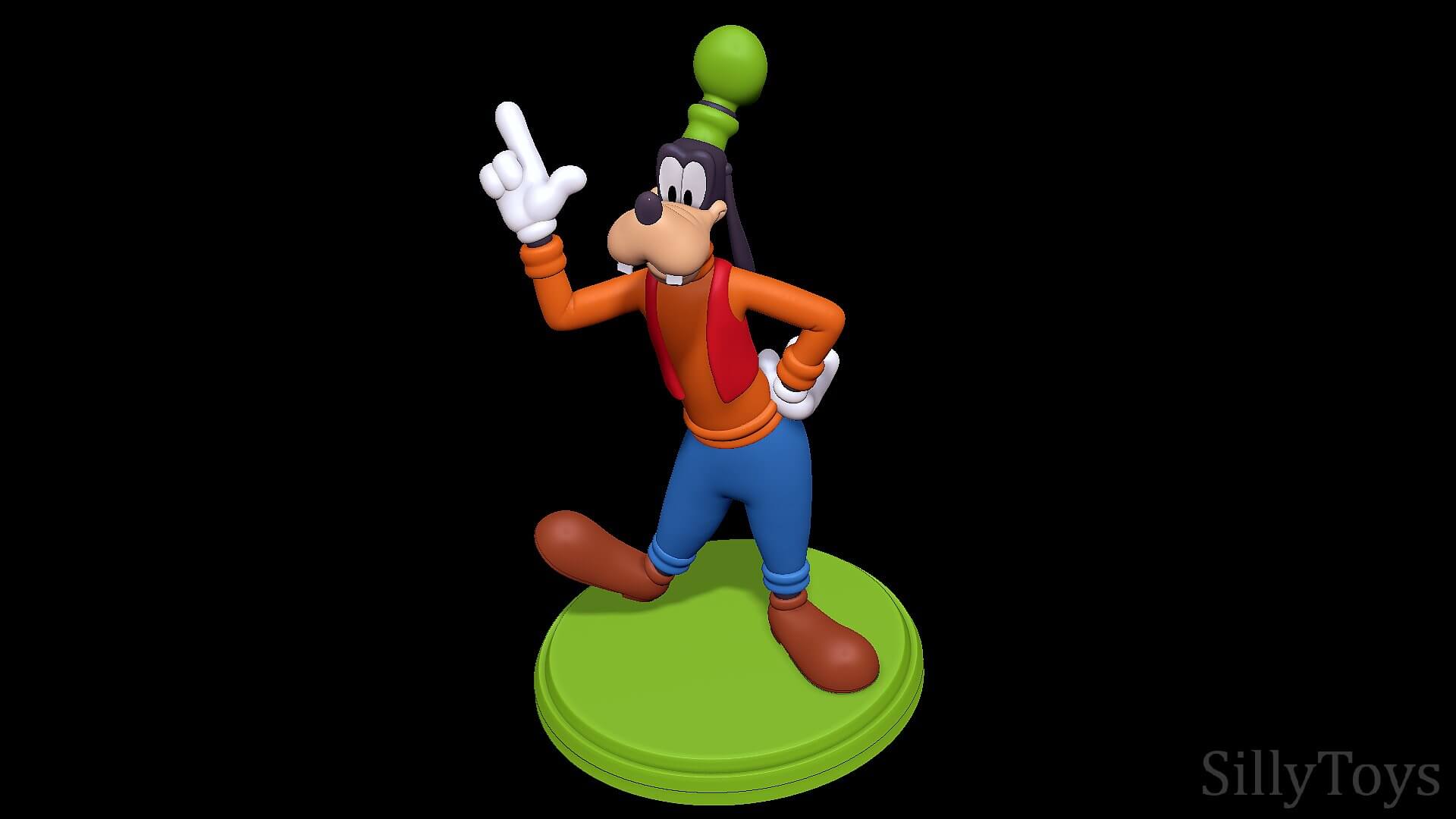 Goofy - 3D Model by SillyToys