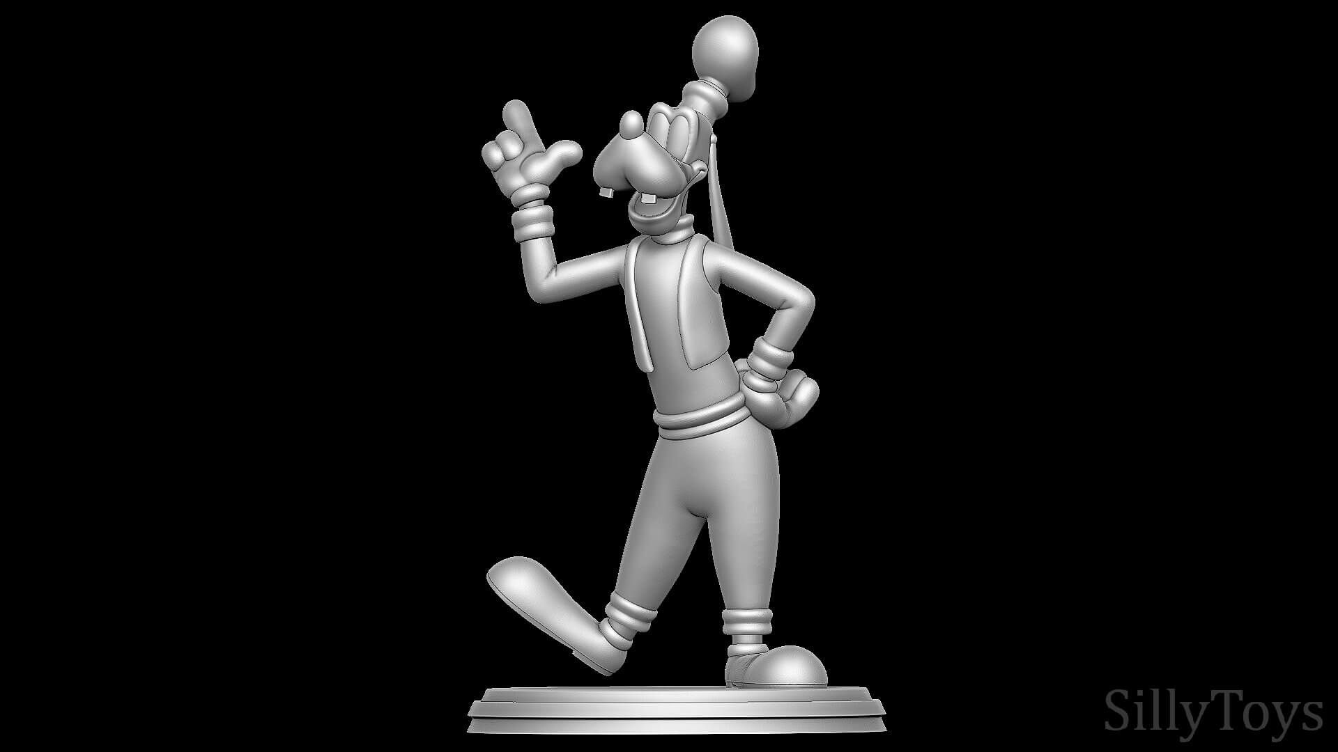 Goofy - 3D Model by SillyToys