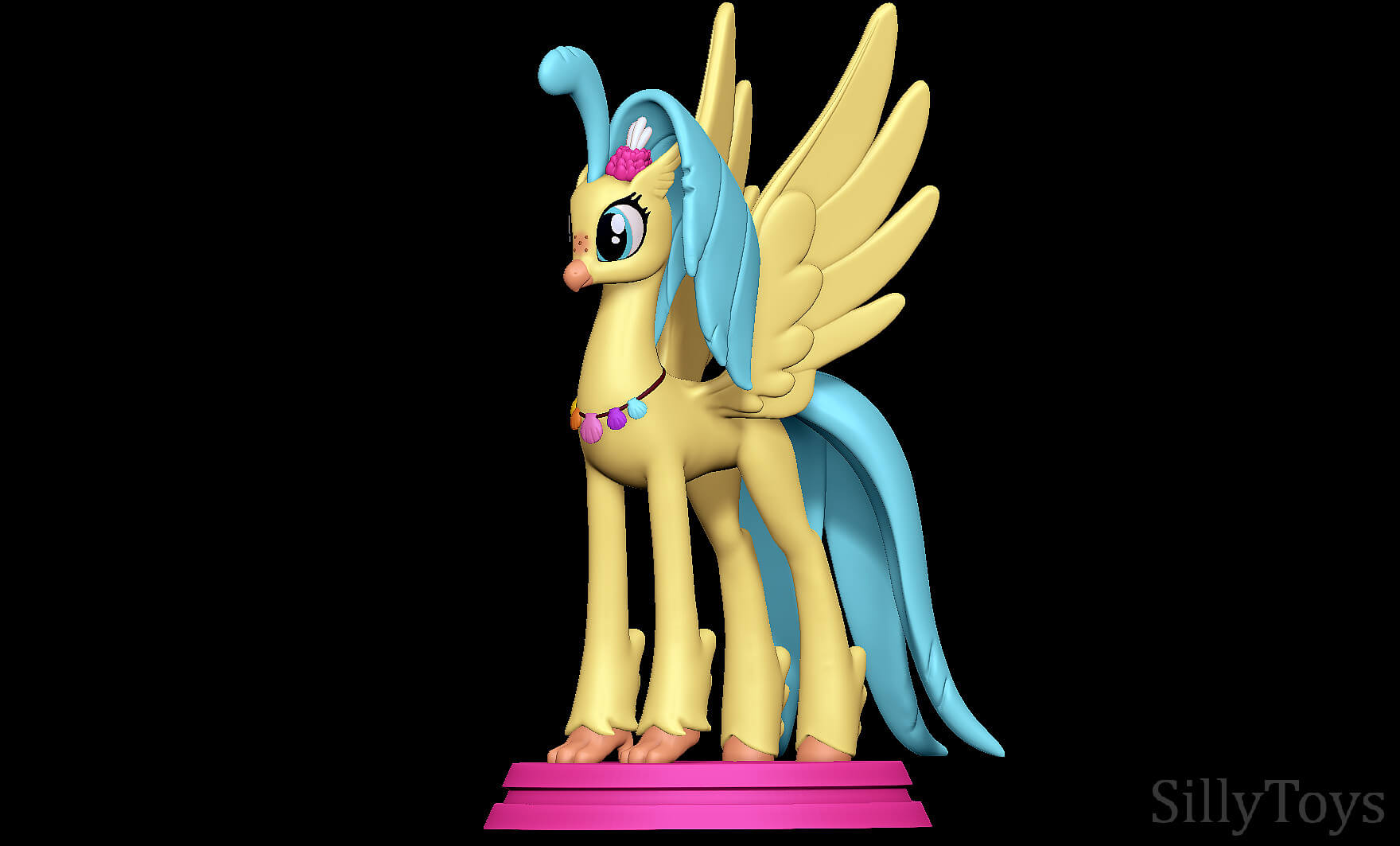 Hippogriff Skystar - My Little Pony 3D Model by SillyToys