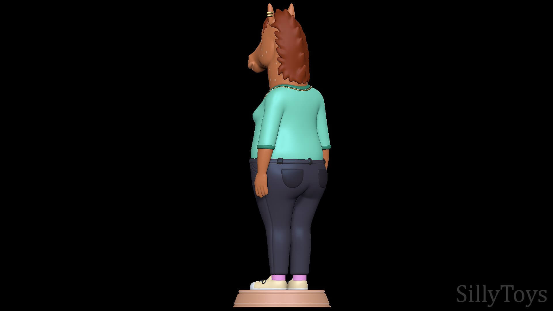 Hollyhock - Bojack Horseman 3D Model by SillyToys