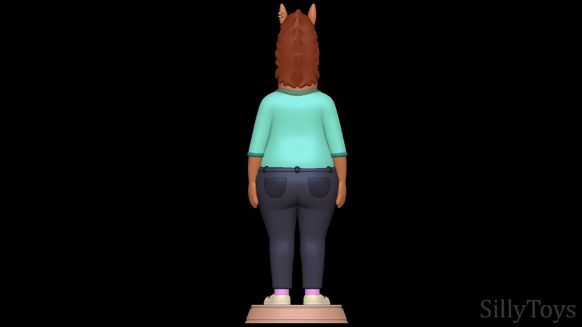 Hollyhock - Bojack Horseman 3D Model by SillyToys