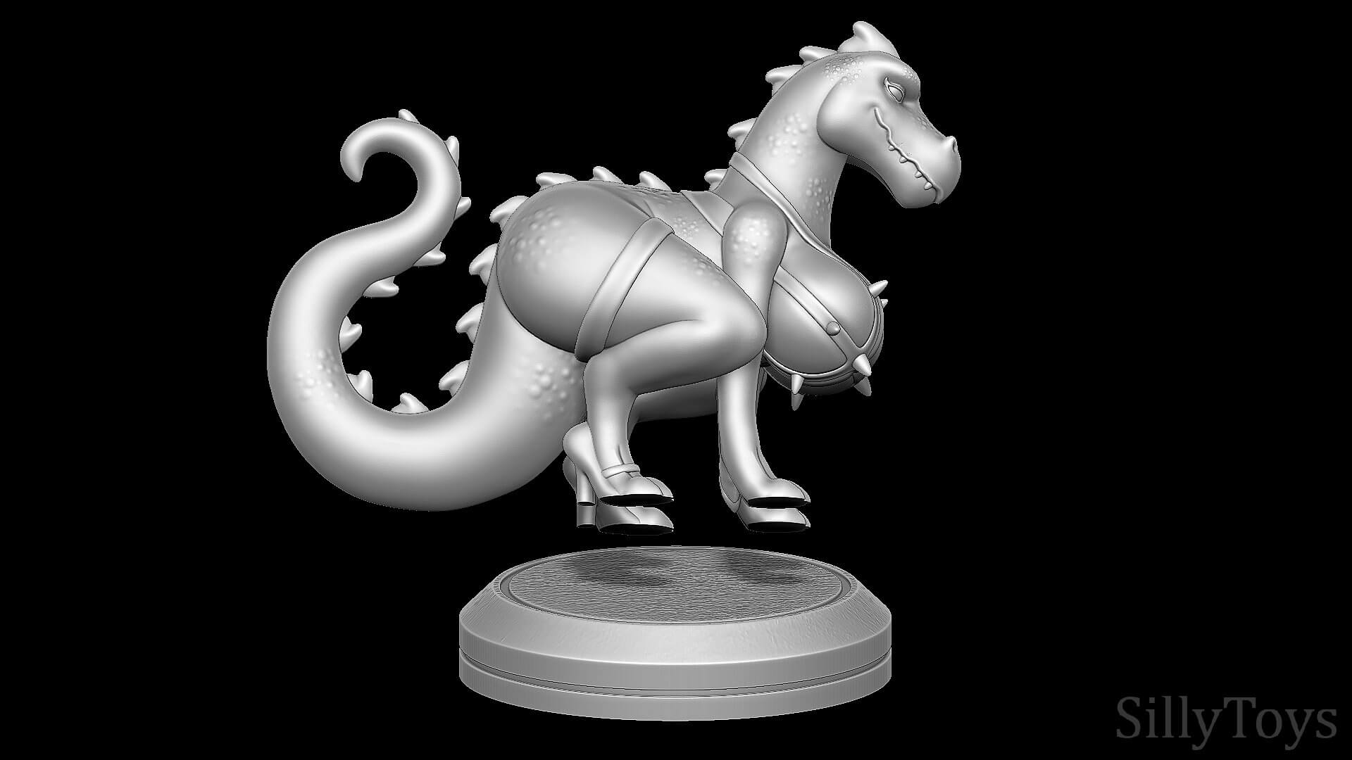 Interstellar Demon Stripper - Rick and Morty 3D Model by SillyToys