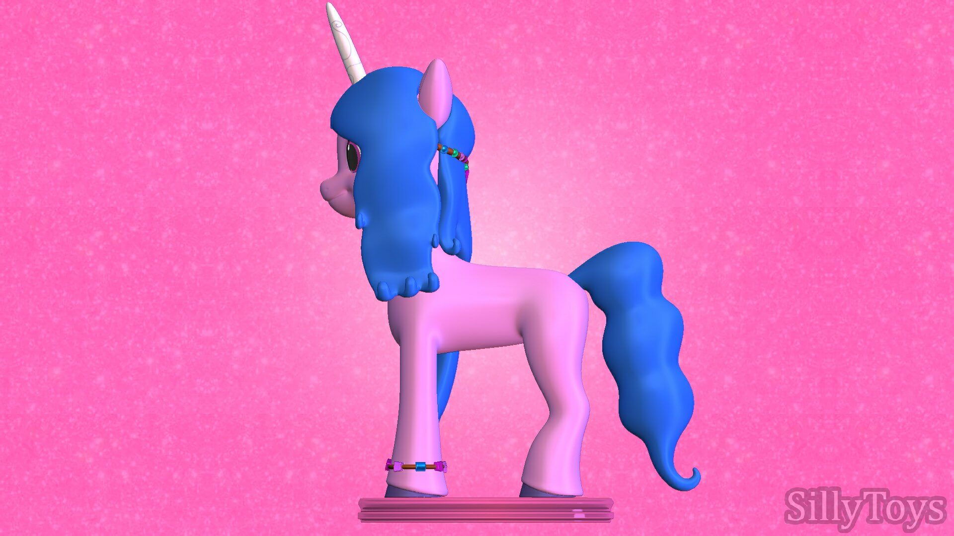 Izzy Moonbow - My Little Pony A New Generation 3D Model by SillyToys