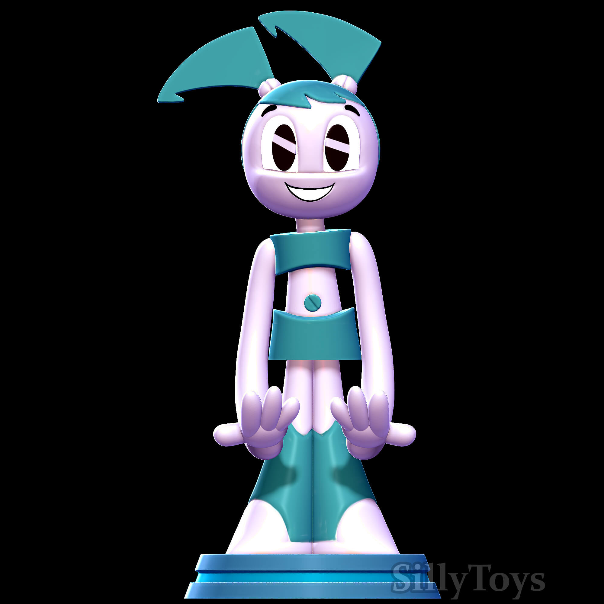 Jenny Wakeman - Controller Holder 3D Model by SillyToys