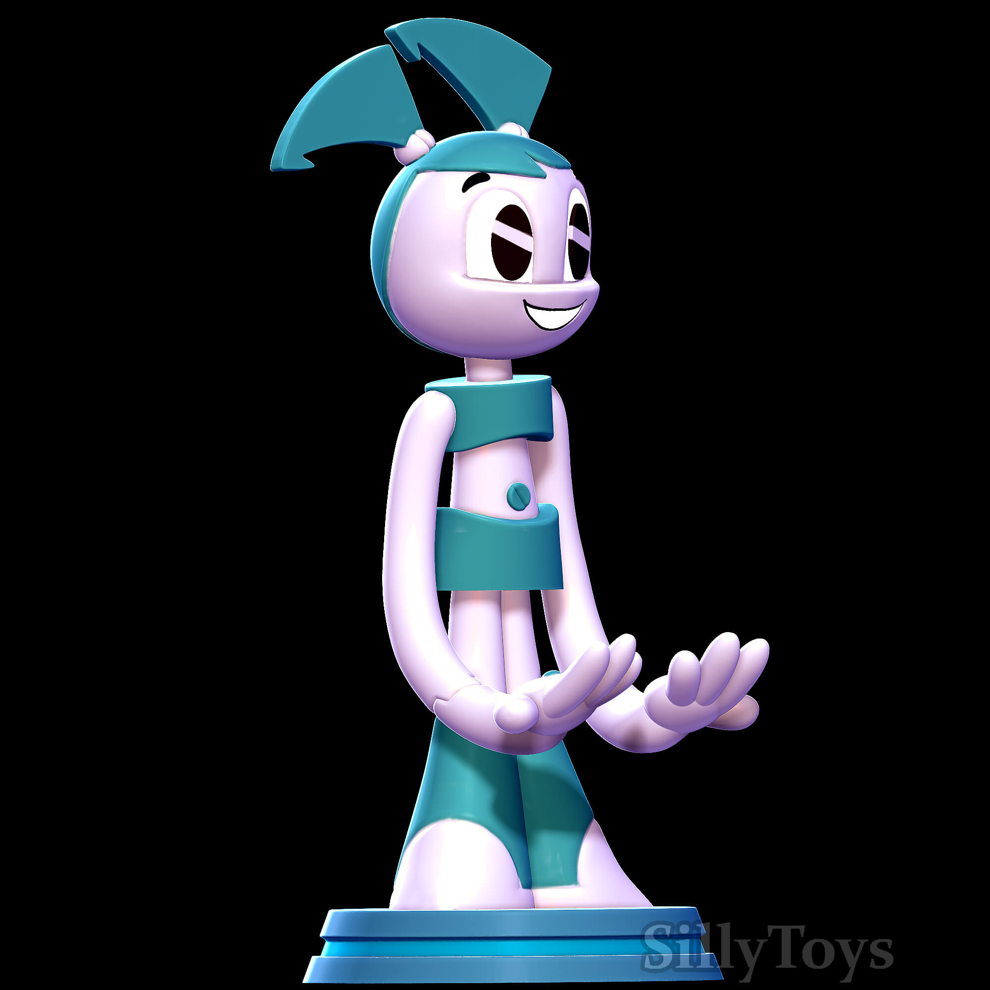 Jenny Wakeman - Controller Holder 3D Model by SillyToys