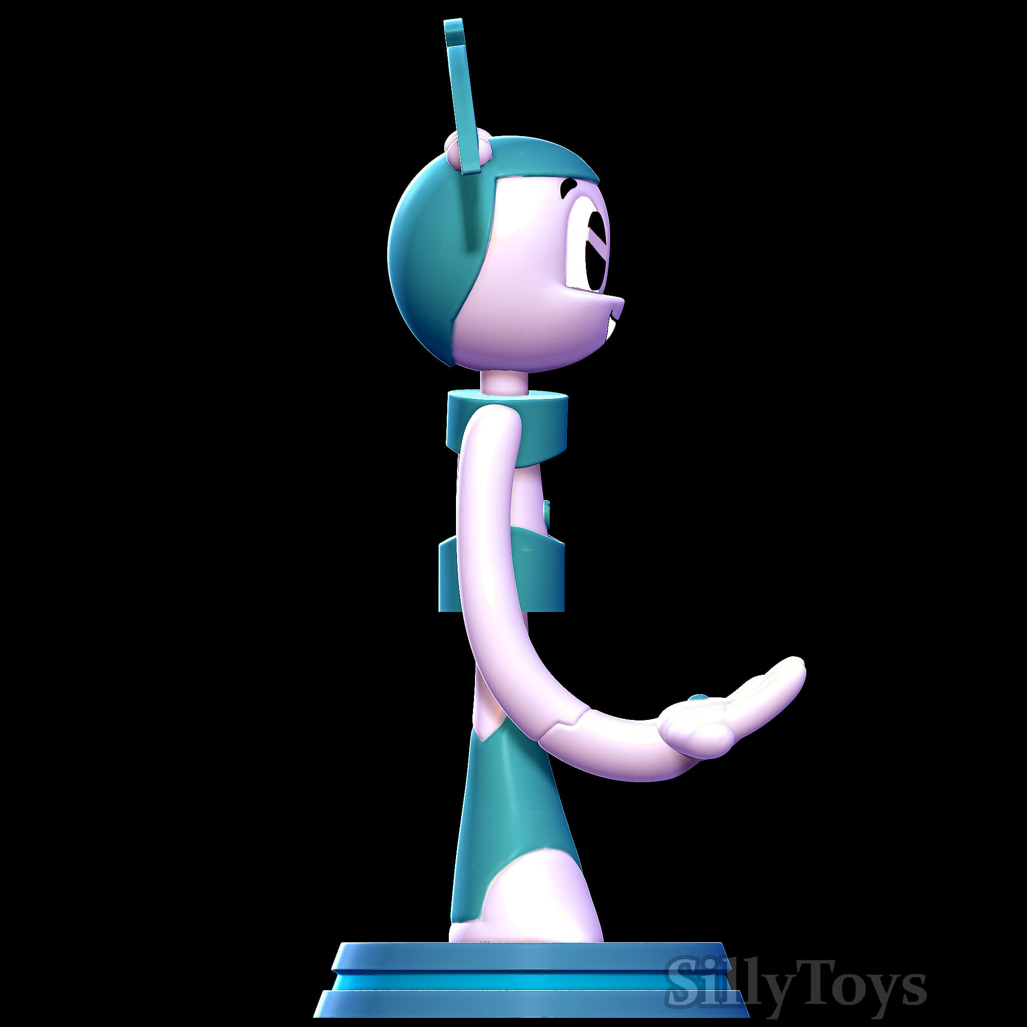 Jenny Wakeman - Controller Holder 3D Model by SillyToys