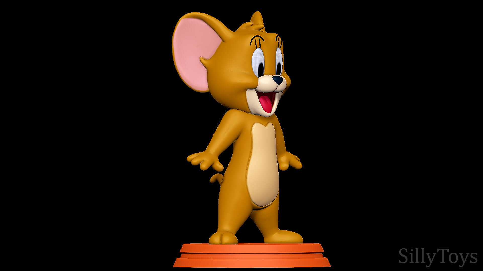 Jerry from Tom and Jerry - 3D Model by SillyToys