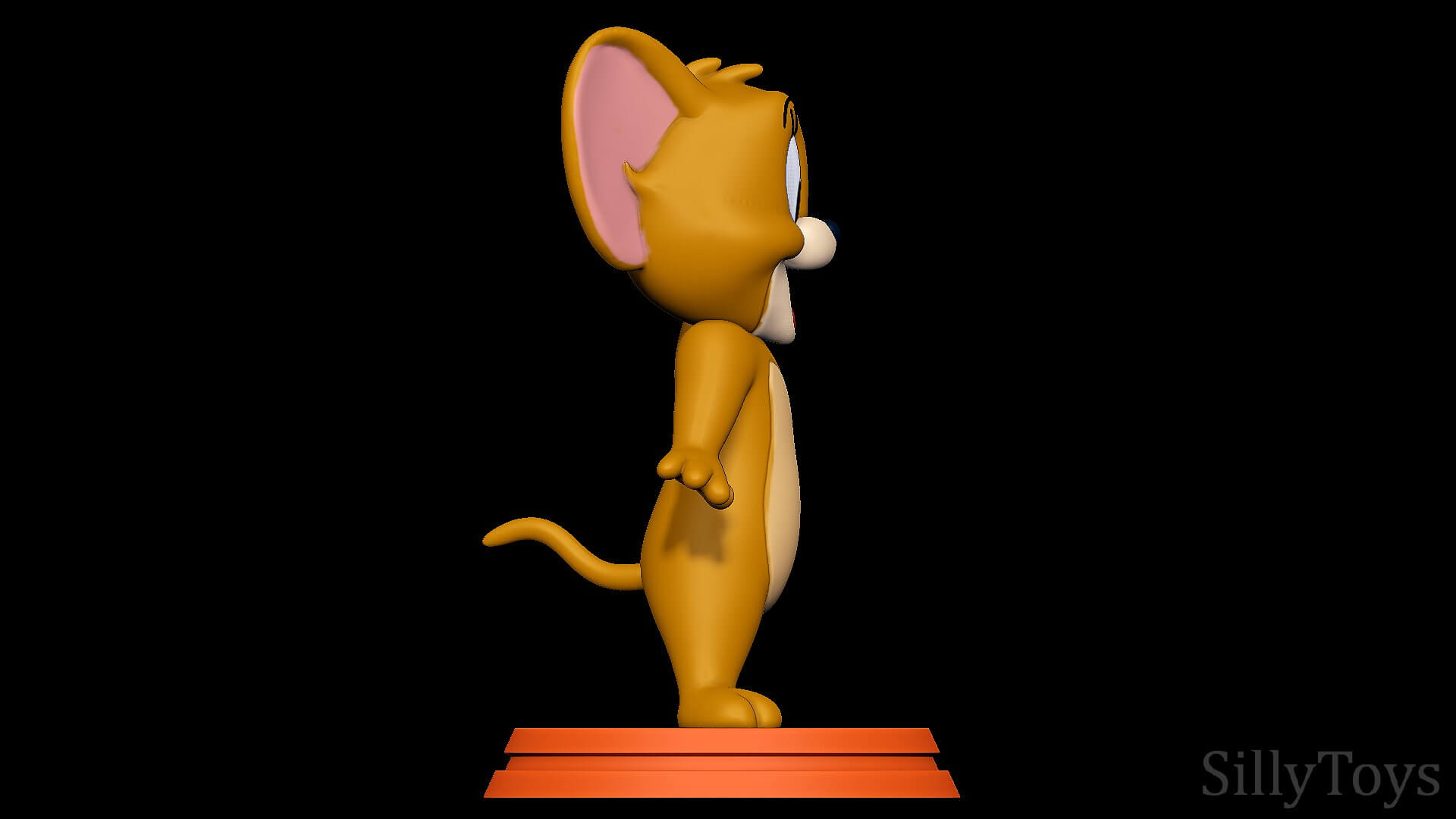 Jerry from Tom and Jerry - 3D Model by SillyToys