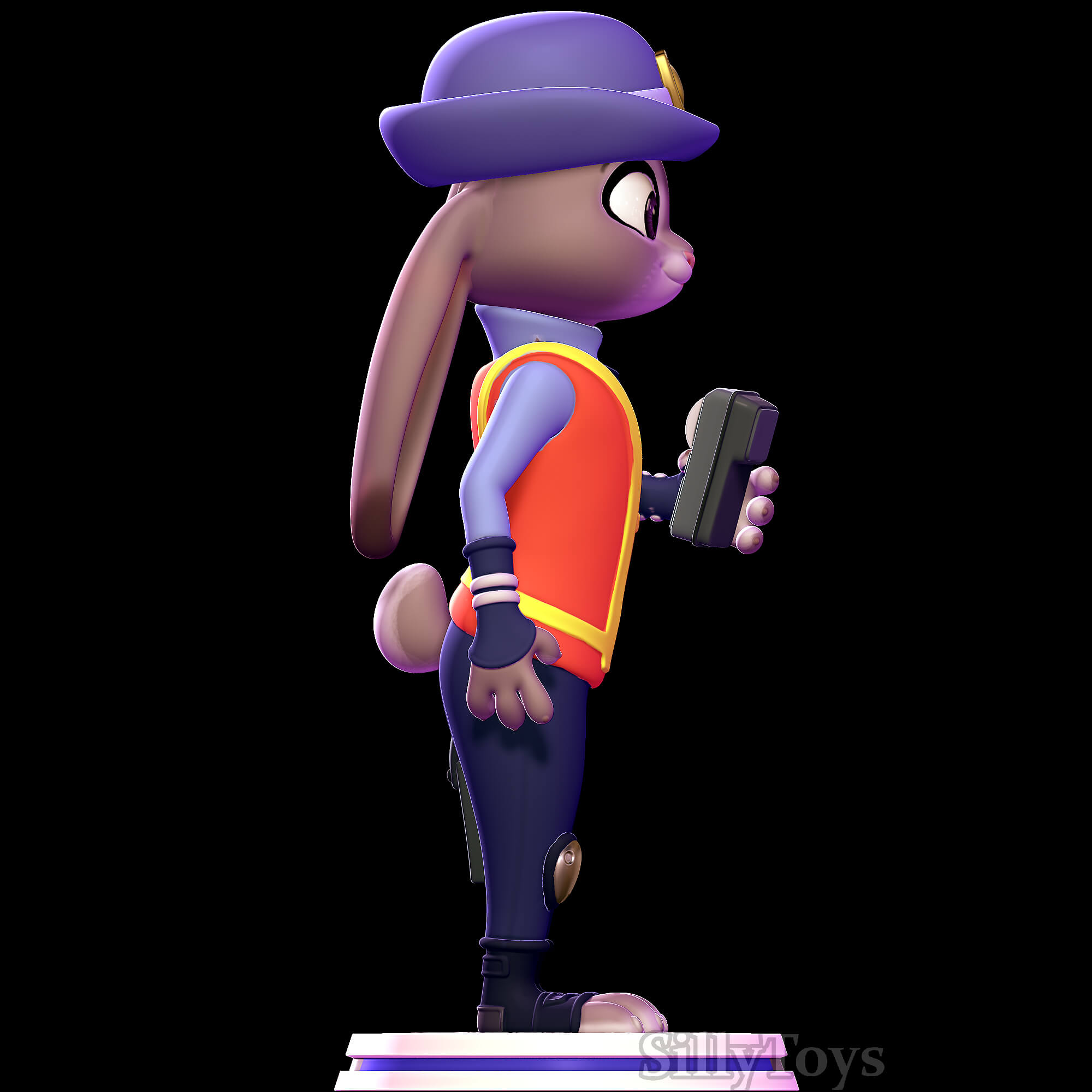 Judy Hopps Meter Maid - Zootopia 3D Model by SillyToys