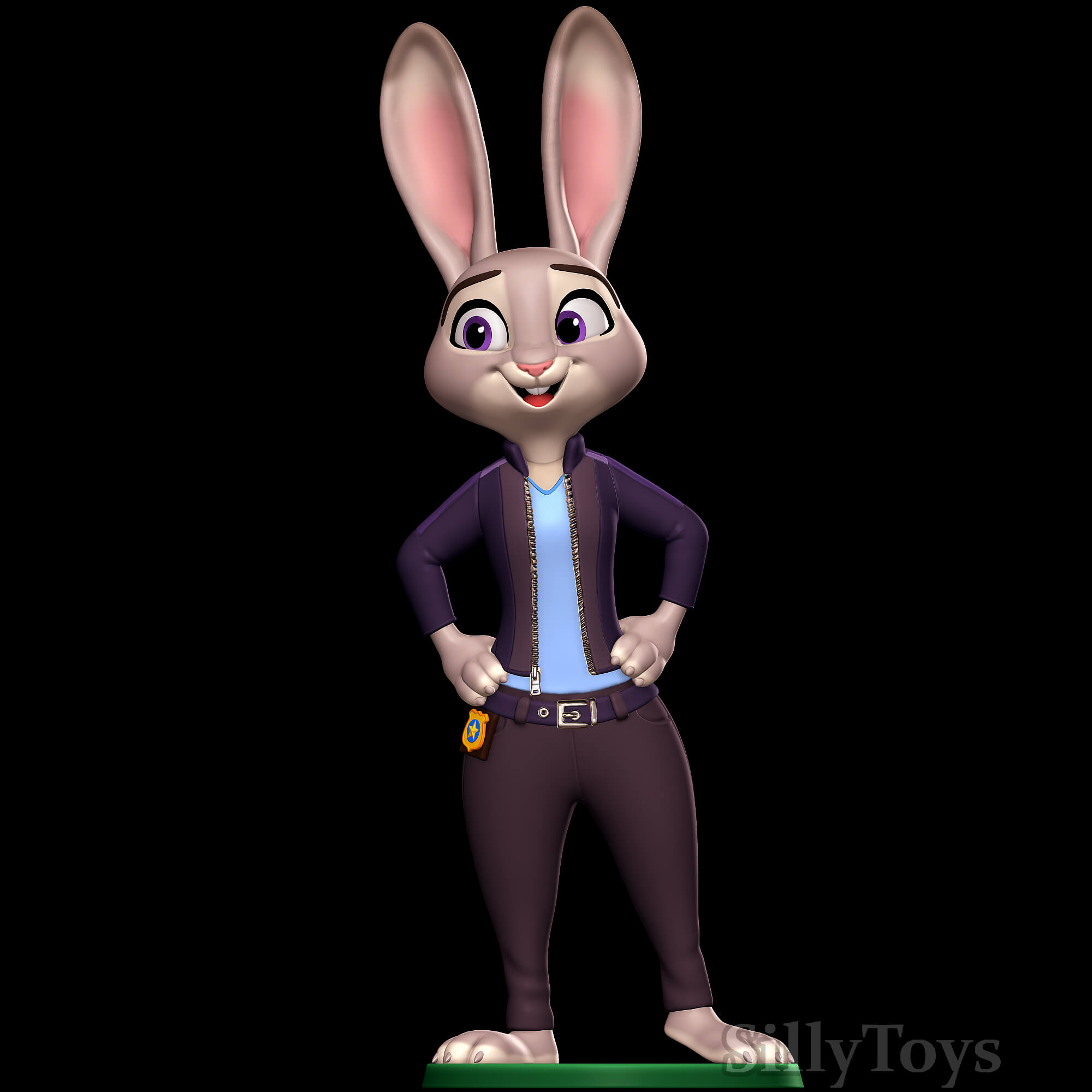 Judy Hopps - Zootopia 2 3D Model by SillyToys