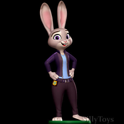 Judy Hopps - Zootopia 2 3D Model by SillyToys