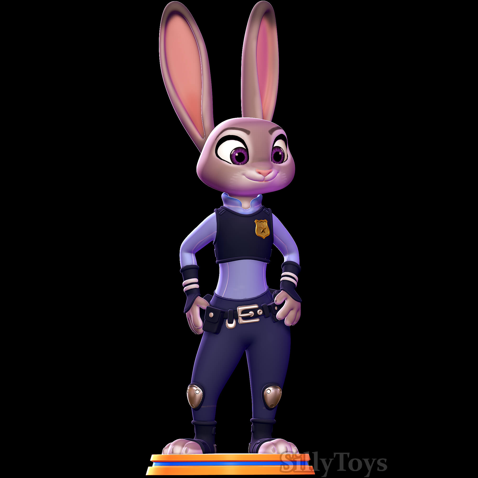 Judy Hopps - Zootopia 3D Model by SillyToys