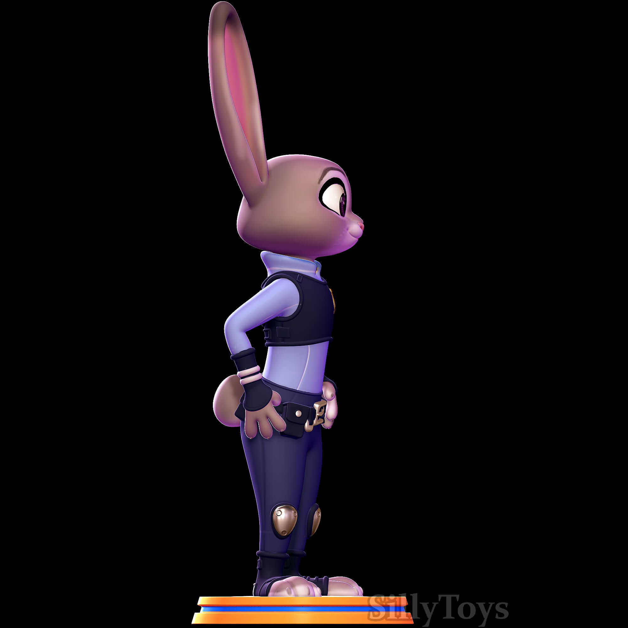Judy Hopps - Zootopia 3D Model by SillyToys