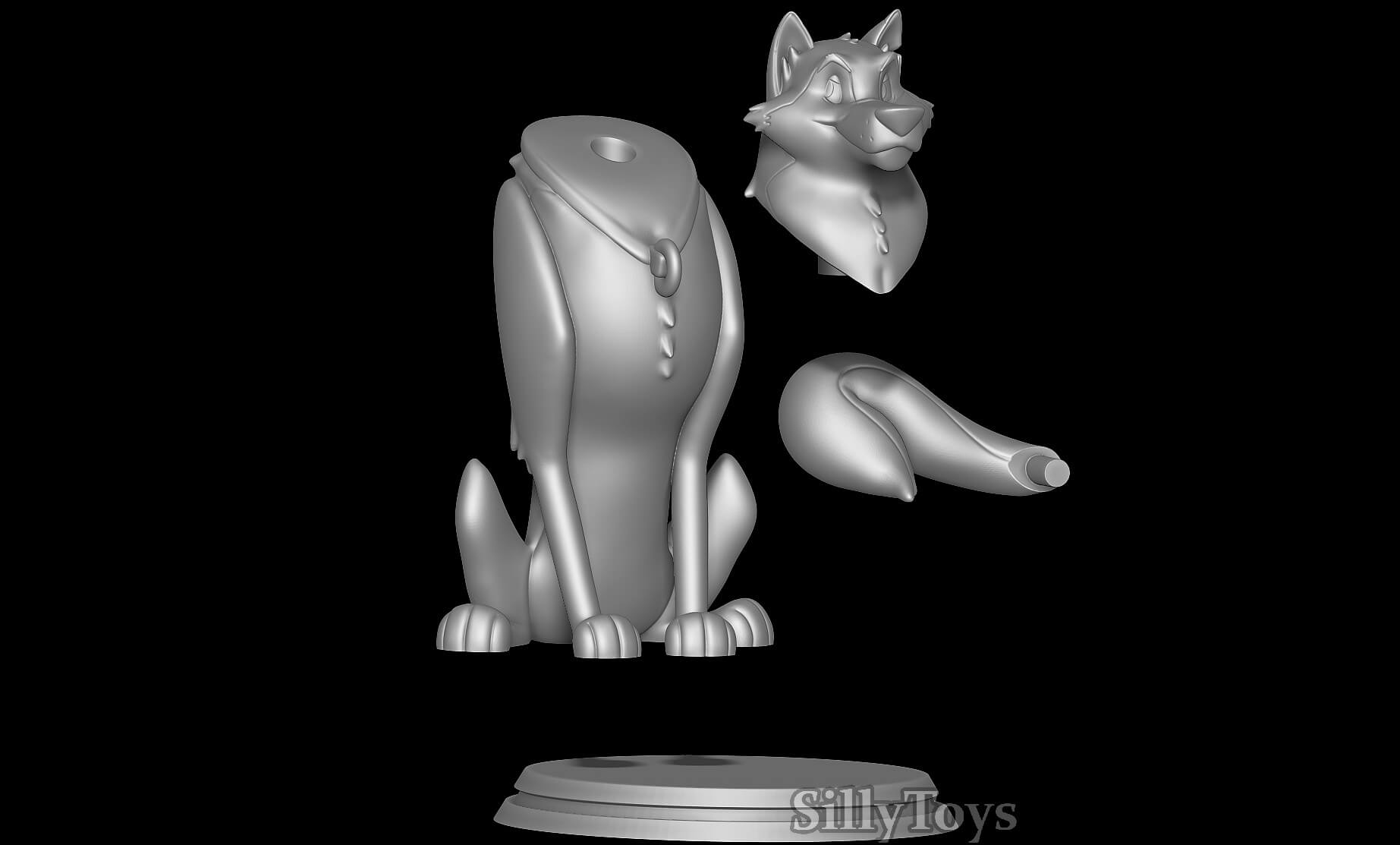 Kaltag - Balto 3D Model by SillyToys