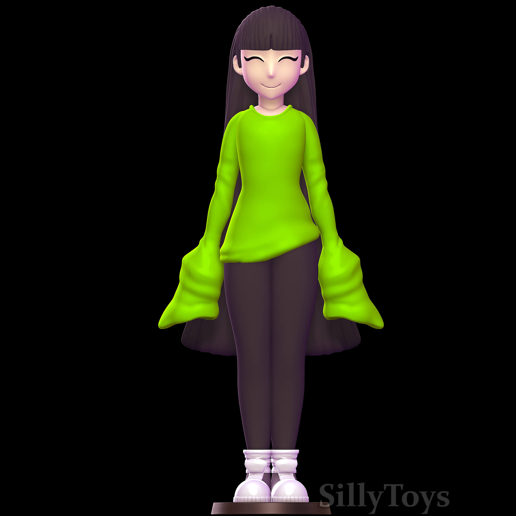 Kuki Sanban - Codename Kids Next Door 3D Model by SillyToys