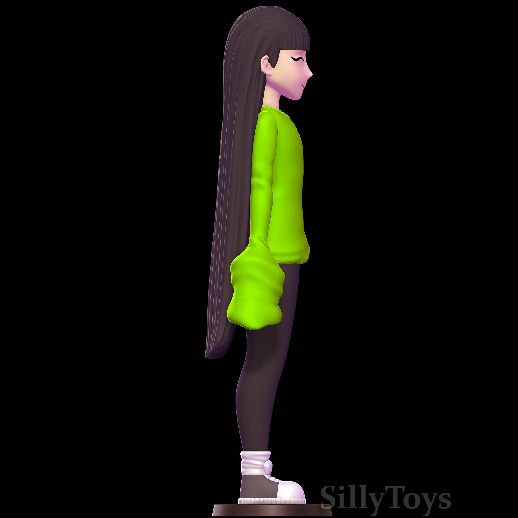 Kuki Sanban - Codename Kids Next Door 3D Model by SillyToys