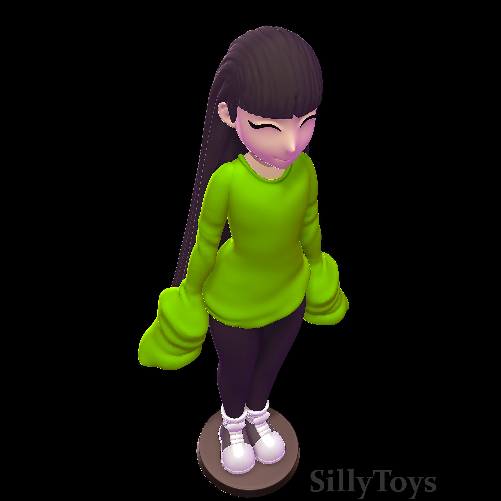 Kuki Sanban - Codename Kids Next Door 3D Model by SillyToys