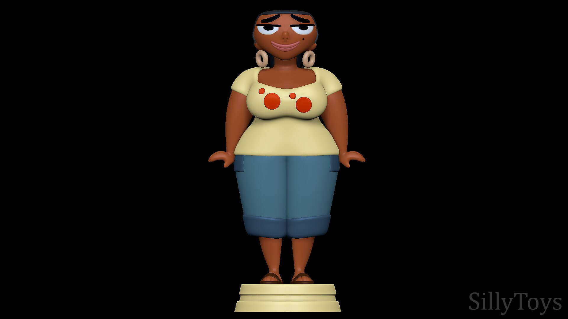 Leshawna - Total Drama 3D Model by SillyToys