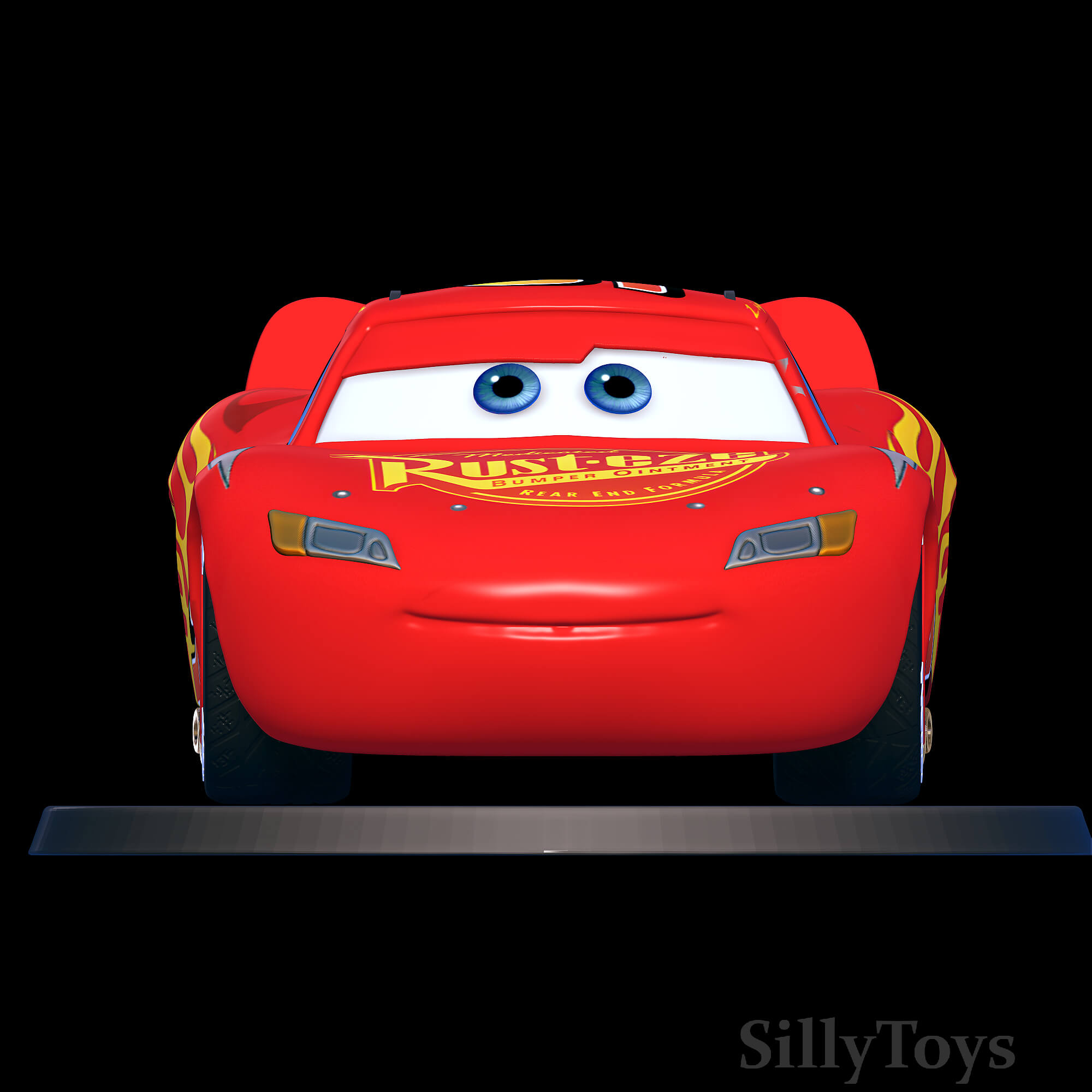 Lightning Mcqueen - Cars 3D Model by SillyToys