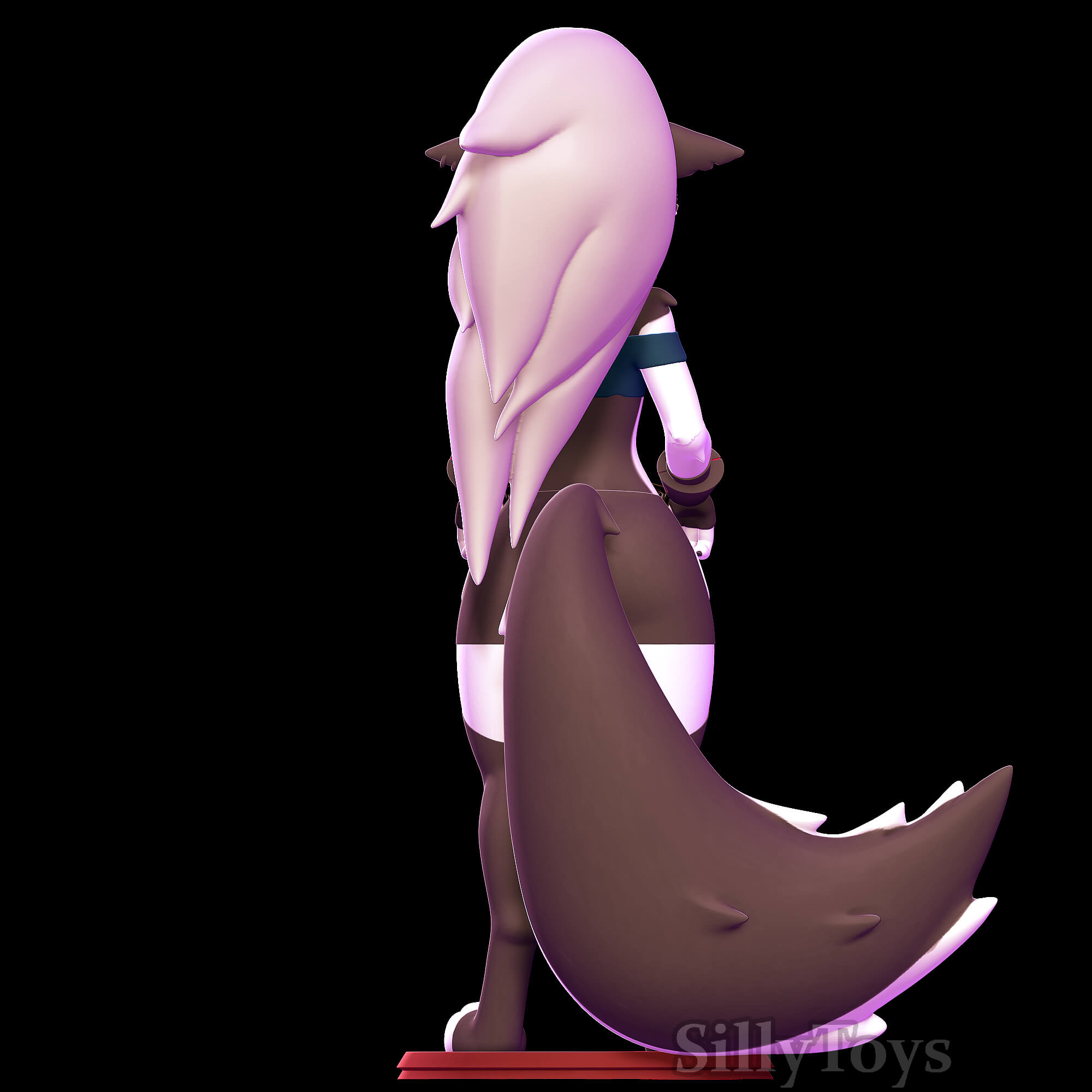 Loona Handcuffed - Helluva Boss 3D Model by SillyToys