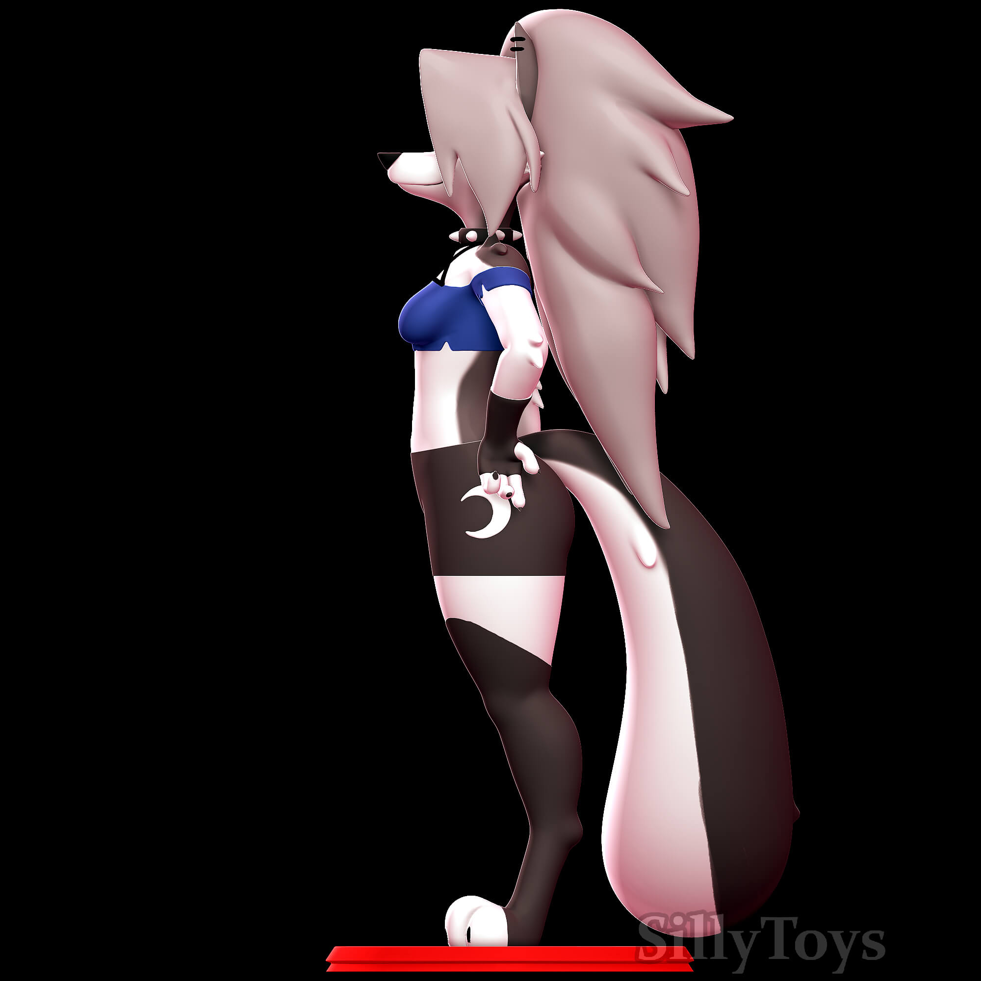 Loona - Helluva Boss 3D Model by SillyToys