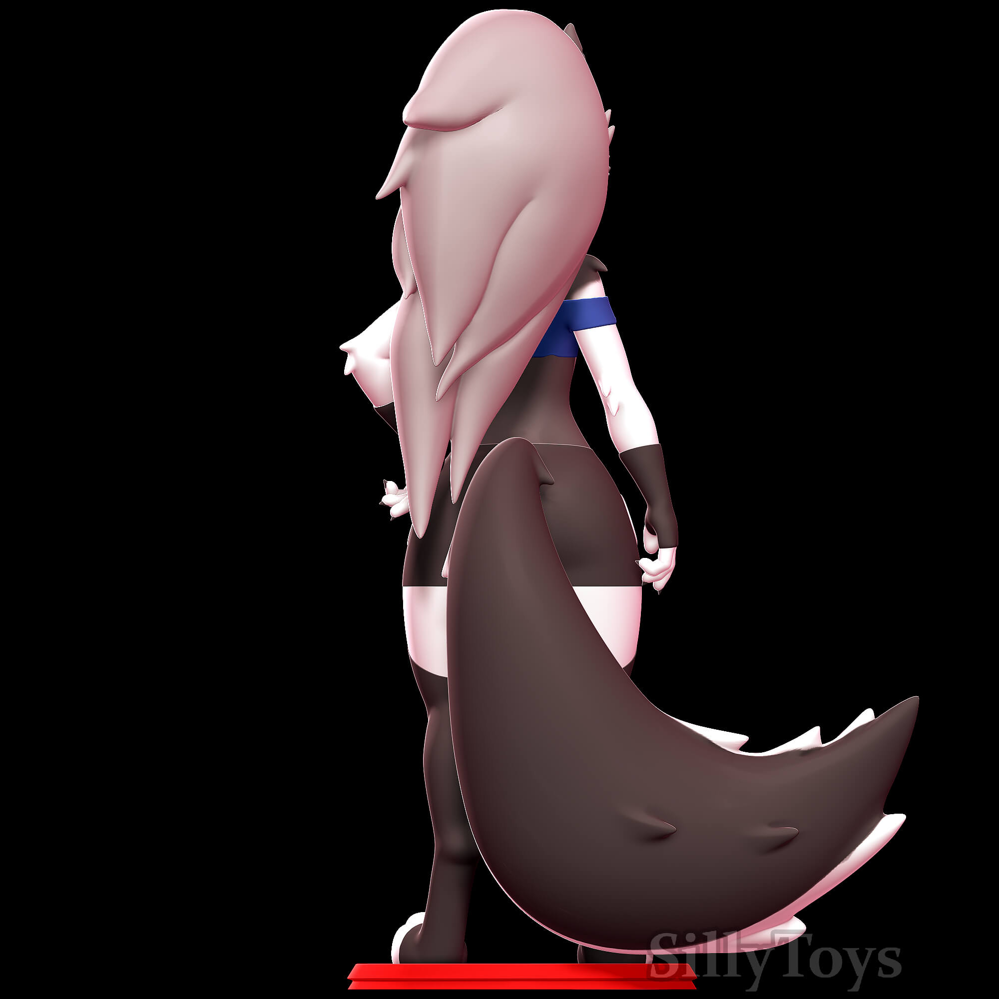 Loona - Helluva Boss Free 3D Print Model by SillyToys