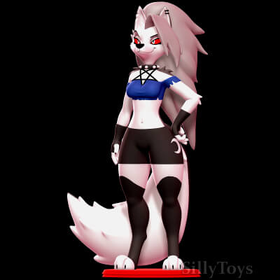 Loona Helluva Boss 3d Model By Sillytoys 4526