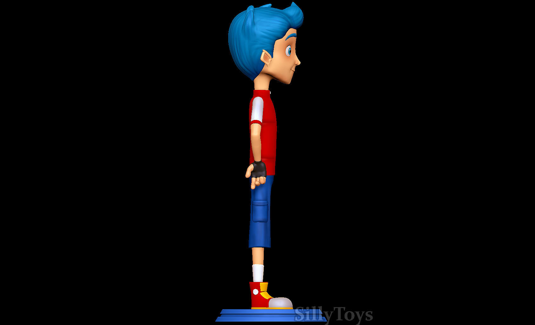 Lucas - Monster Island 3D Model by SillyToys