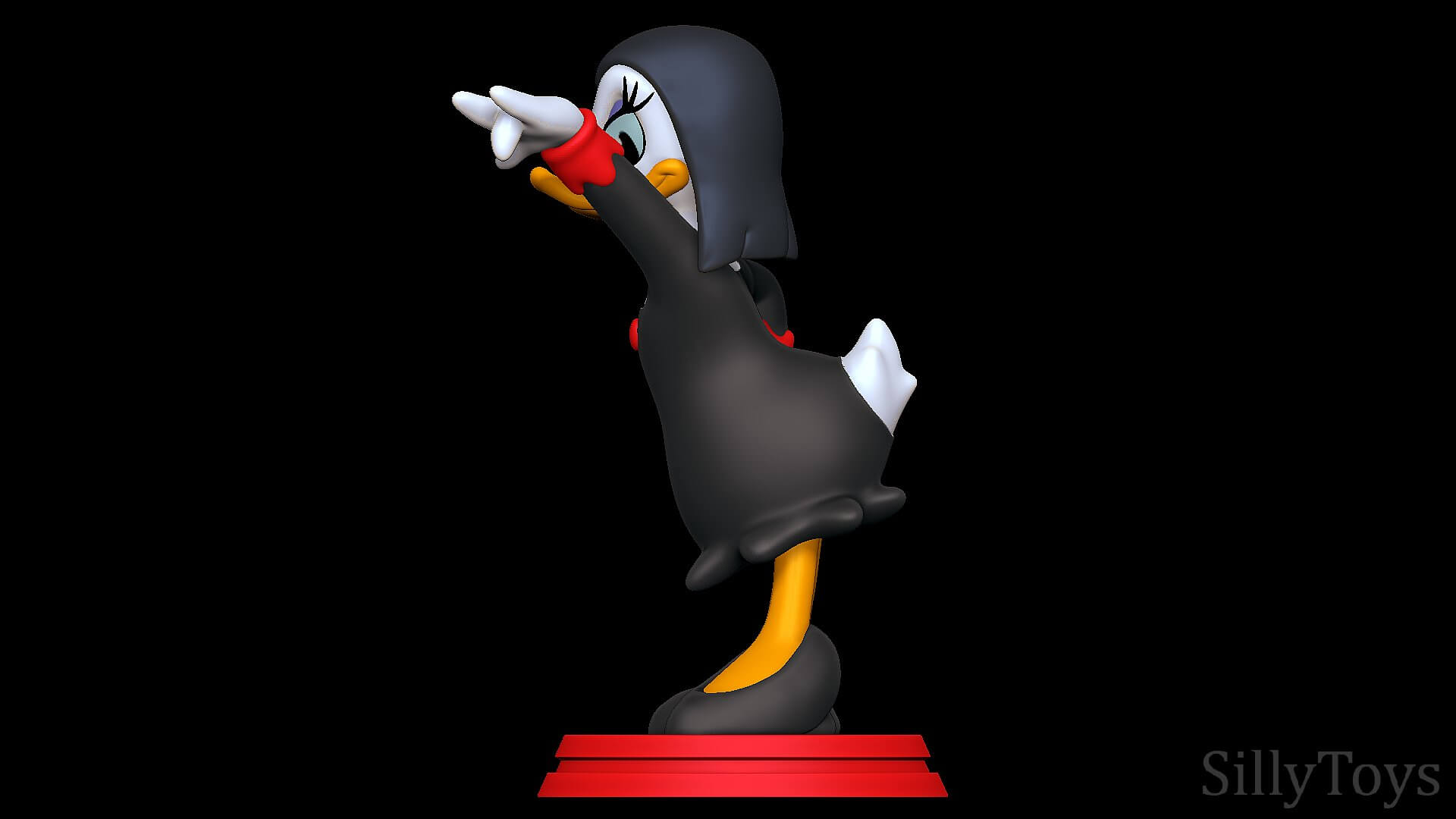 Magica De Spell - Darkwing 3D Model by SillyToys