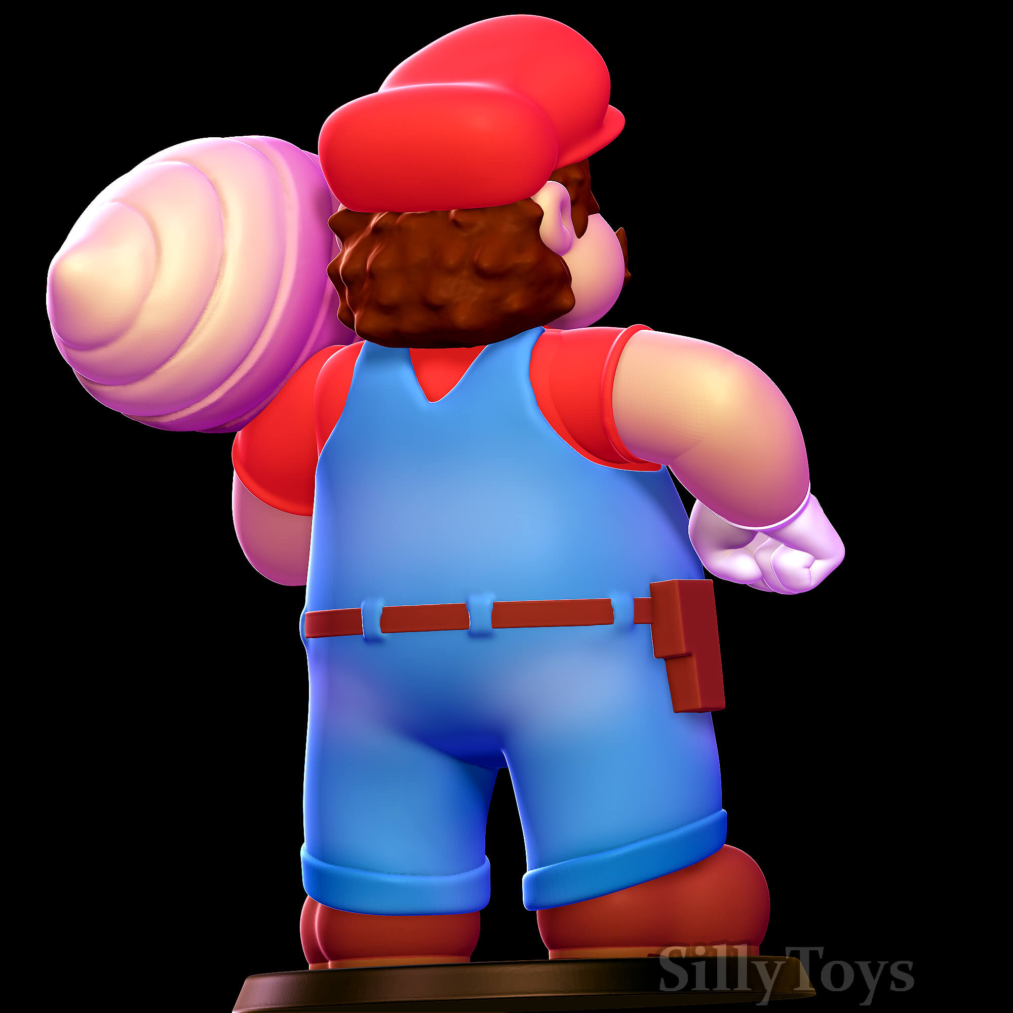 Mario - Super Mario 3D Model by SillyToys