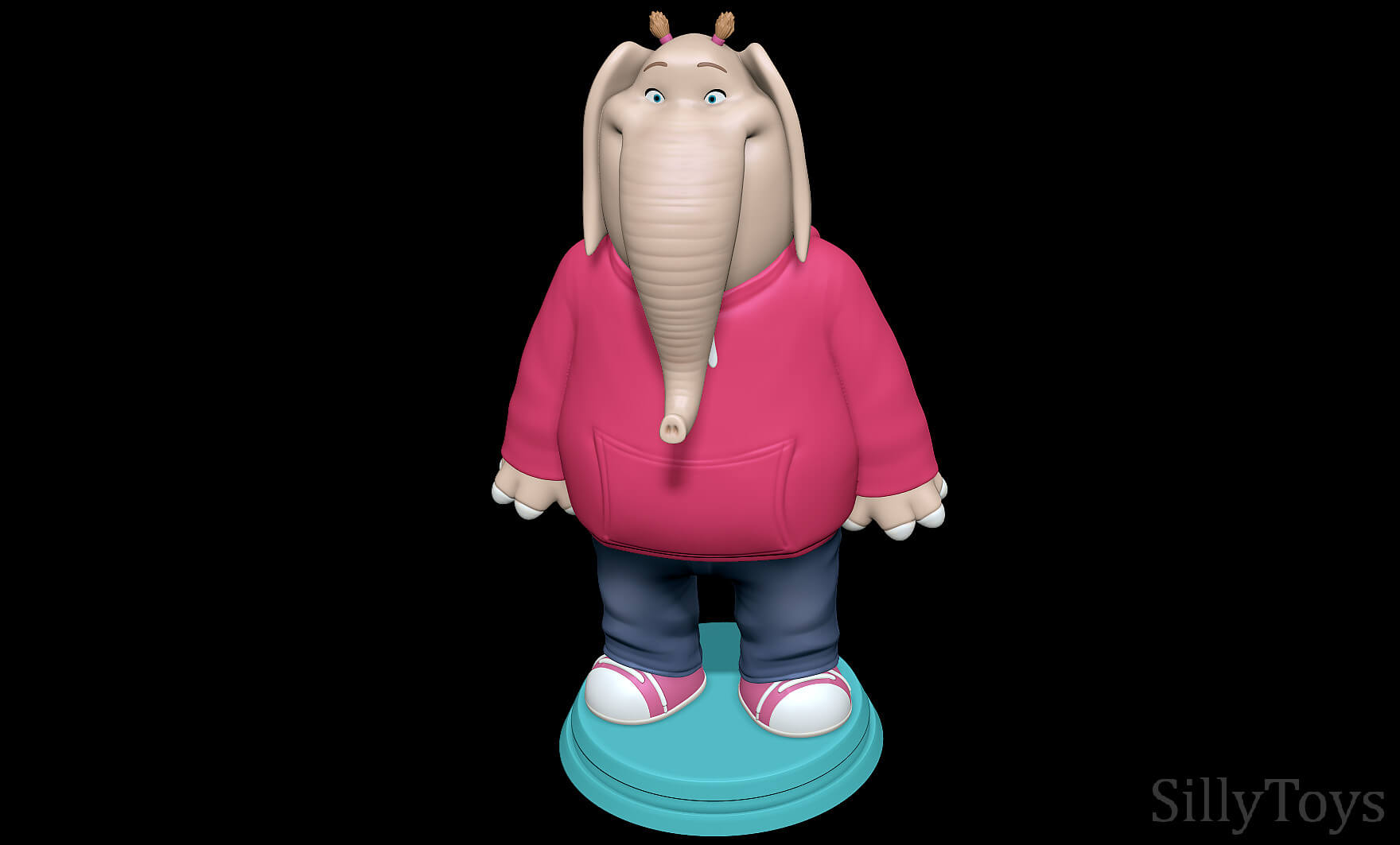 Meena - Sing 3D Model by SillyToys