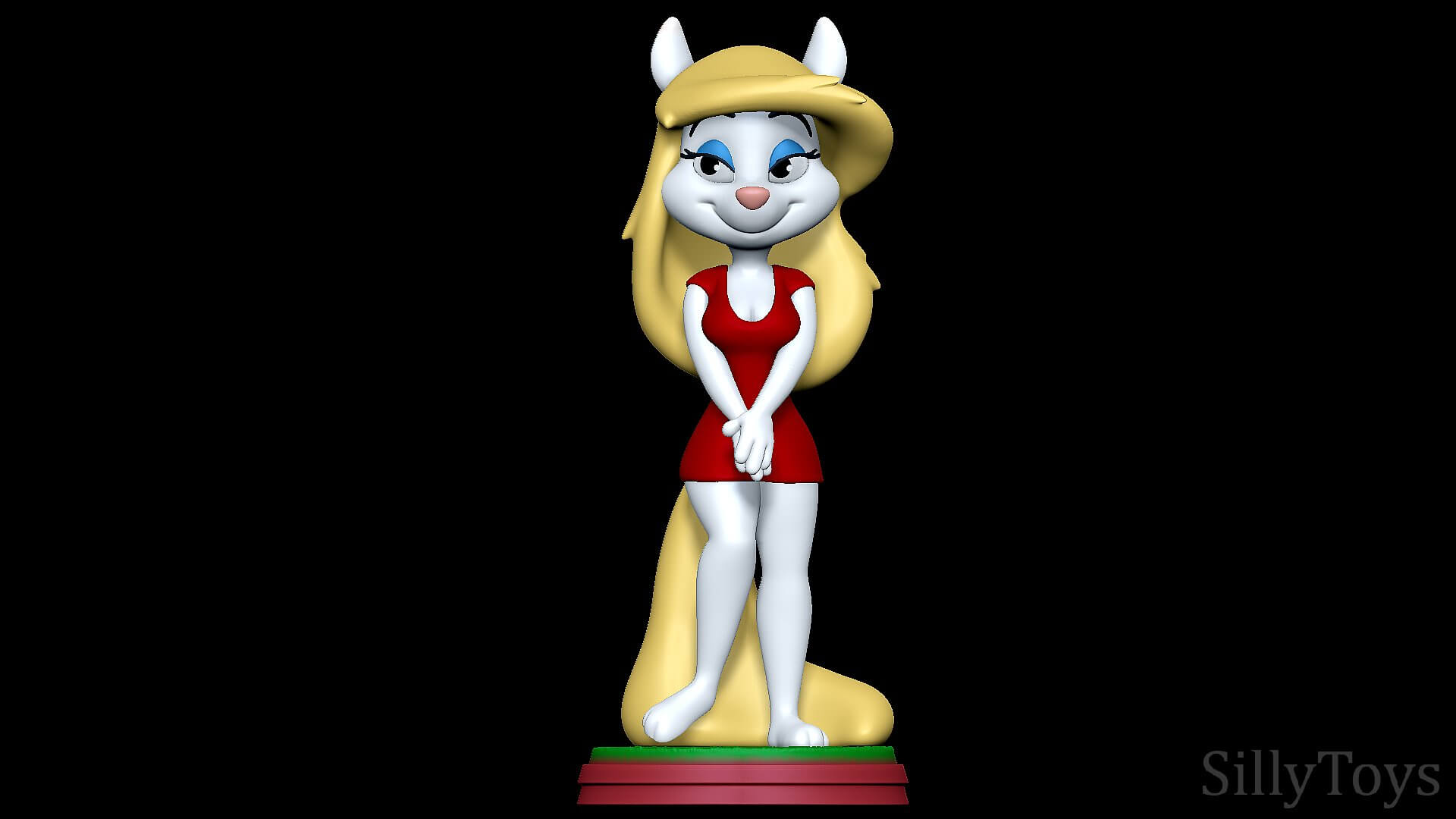 Minerva Mink - Animaniacs 3D Model by SillyToys