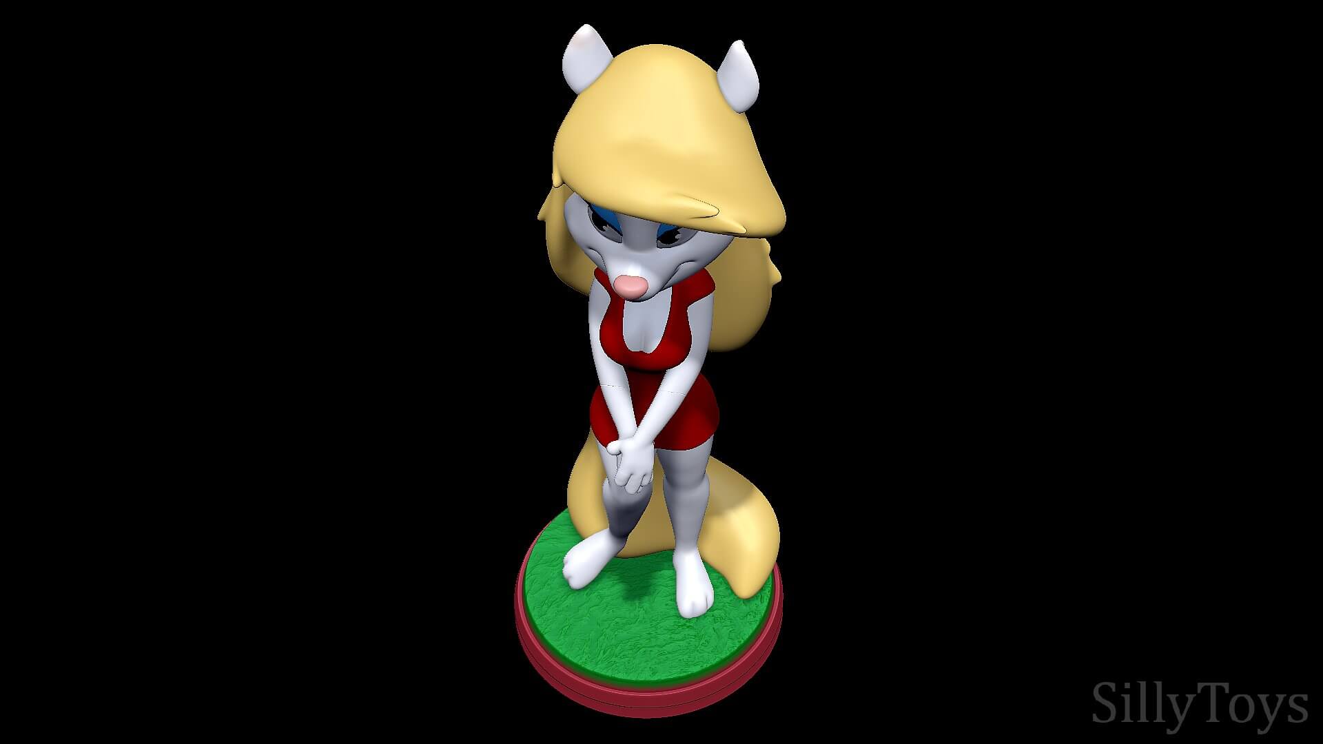 Minerva Mink - Animaniacs 3D Model by SillyToys