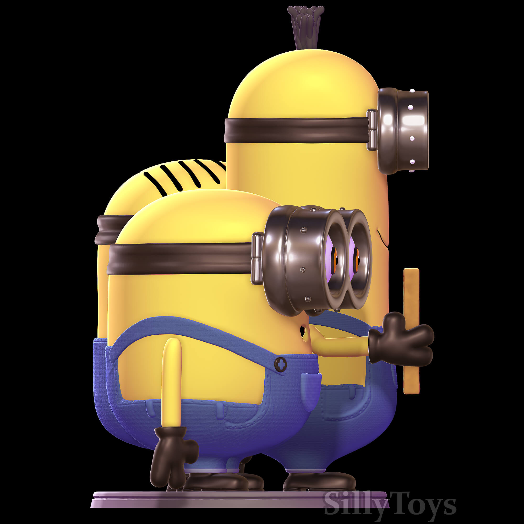 Minions Diorama - 3D Model by SillyToys