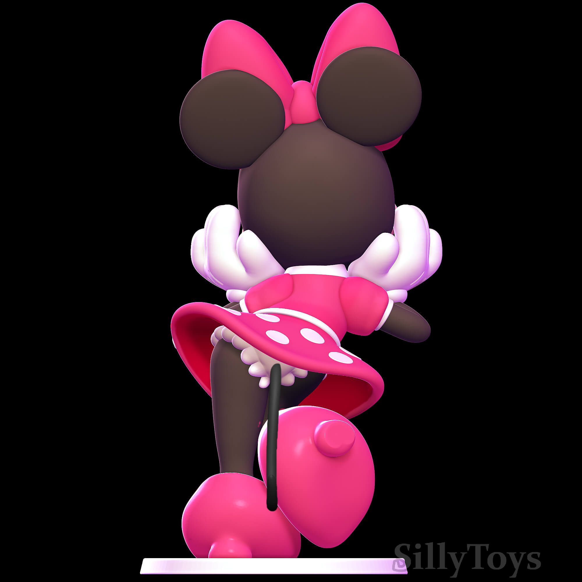 Minnie Mouse - 3D Model by SillyToys