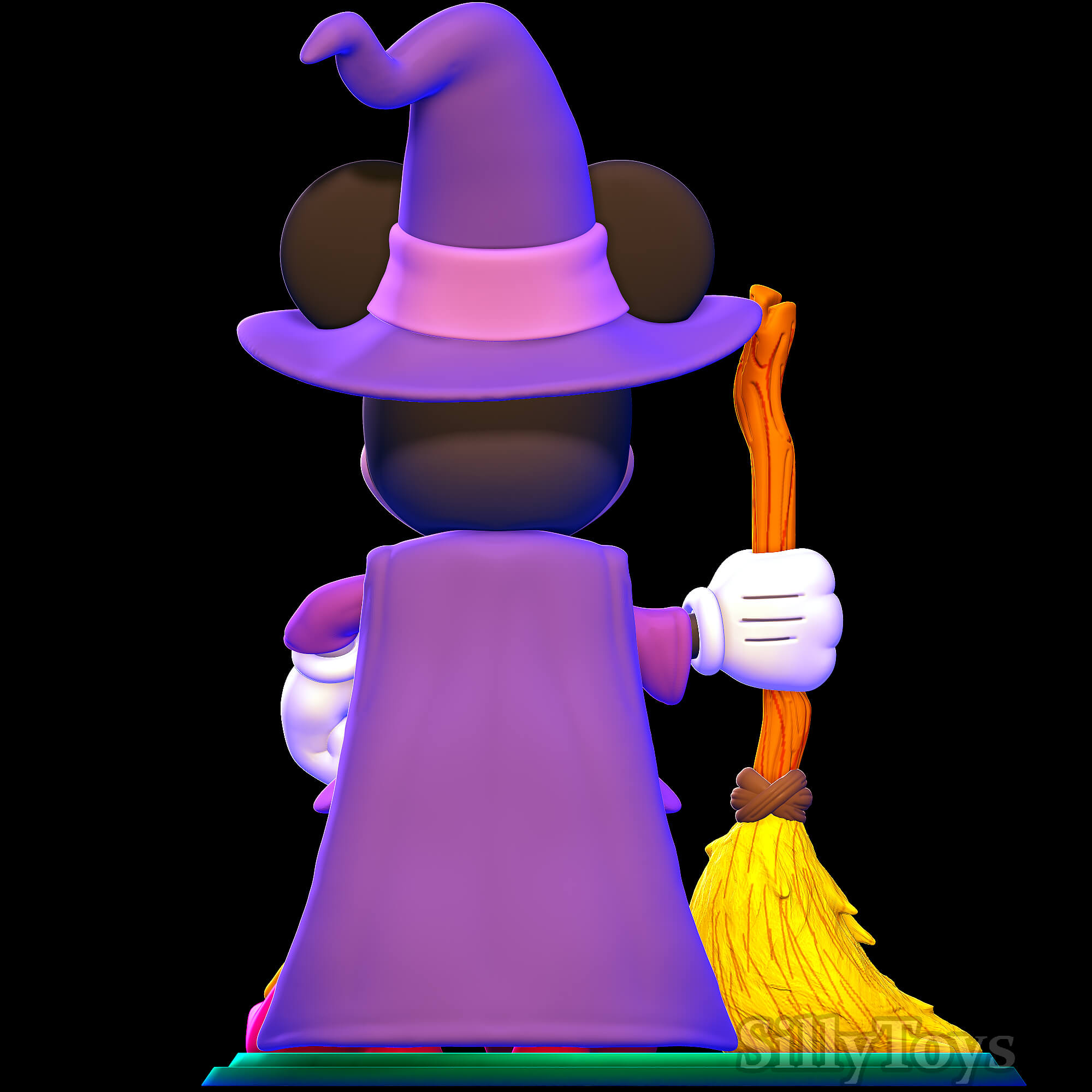 Minnie Mouse Halloween - 3D Model by SillyToys