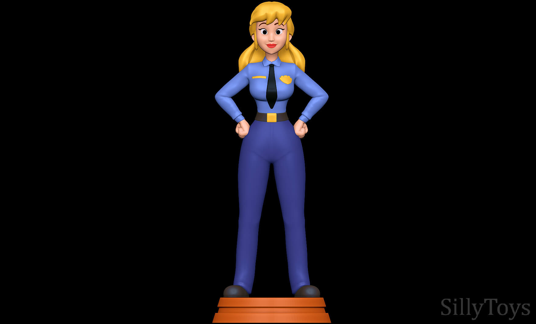 Miranda Wright - Bonkers 3D Model by SillyToys