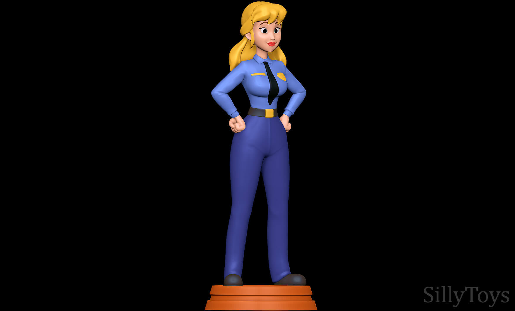 Miranda Wright - Bonkers 3D Model by SillyToys