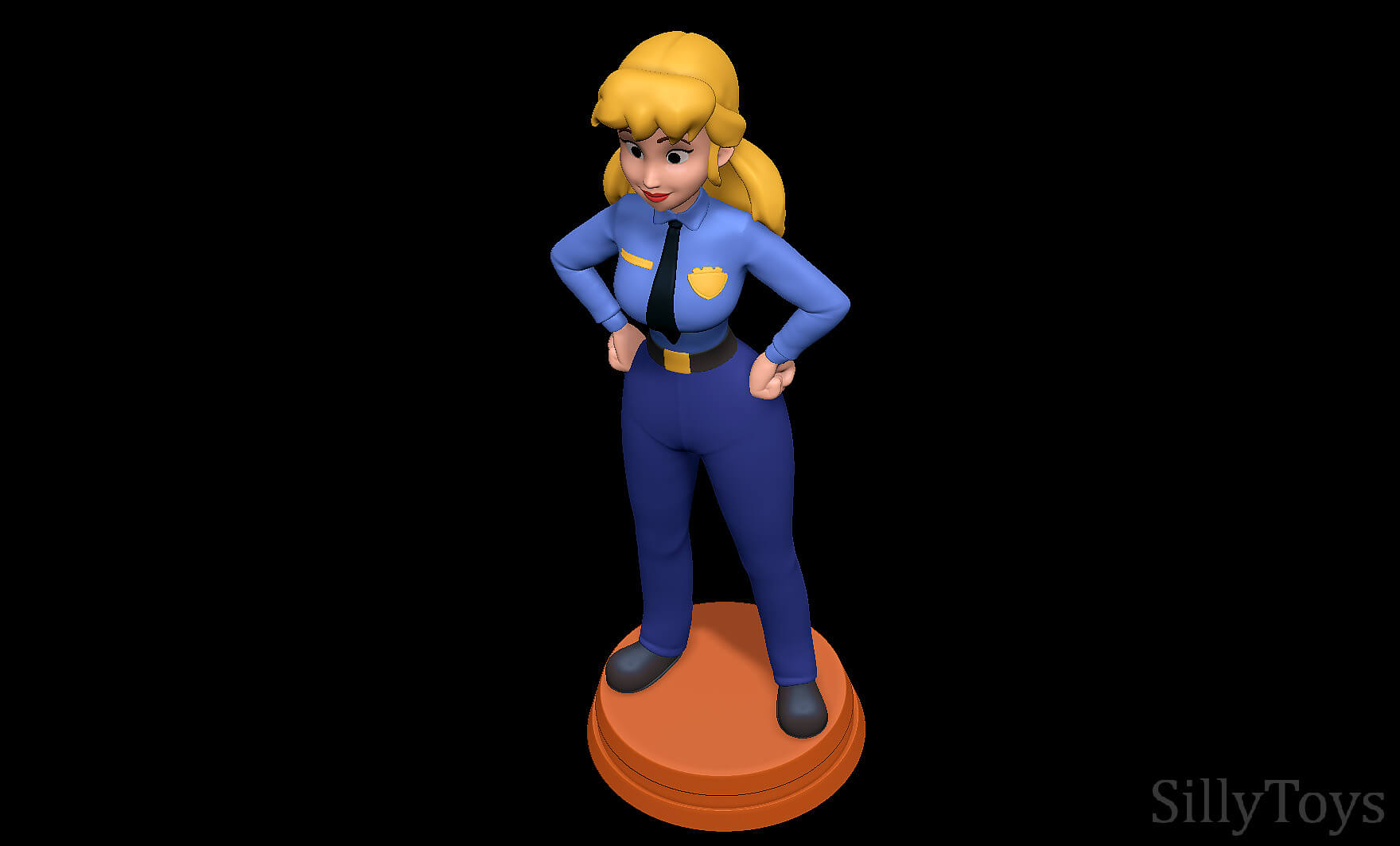 Miranda Wright - Bonkers 3D Model by SillyToys