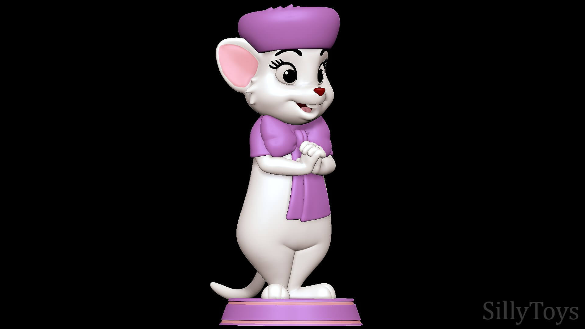 Miss Bianca - The Rescuers 3D Model by SillyToys