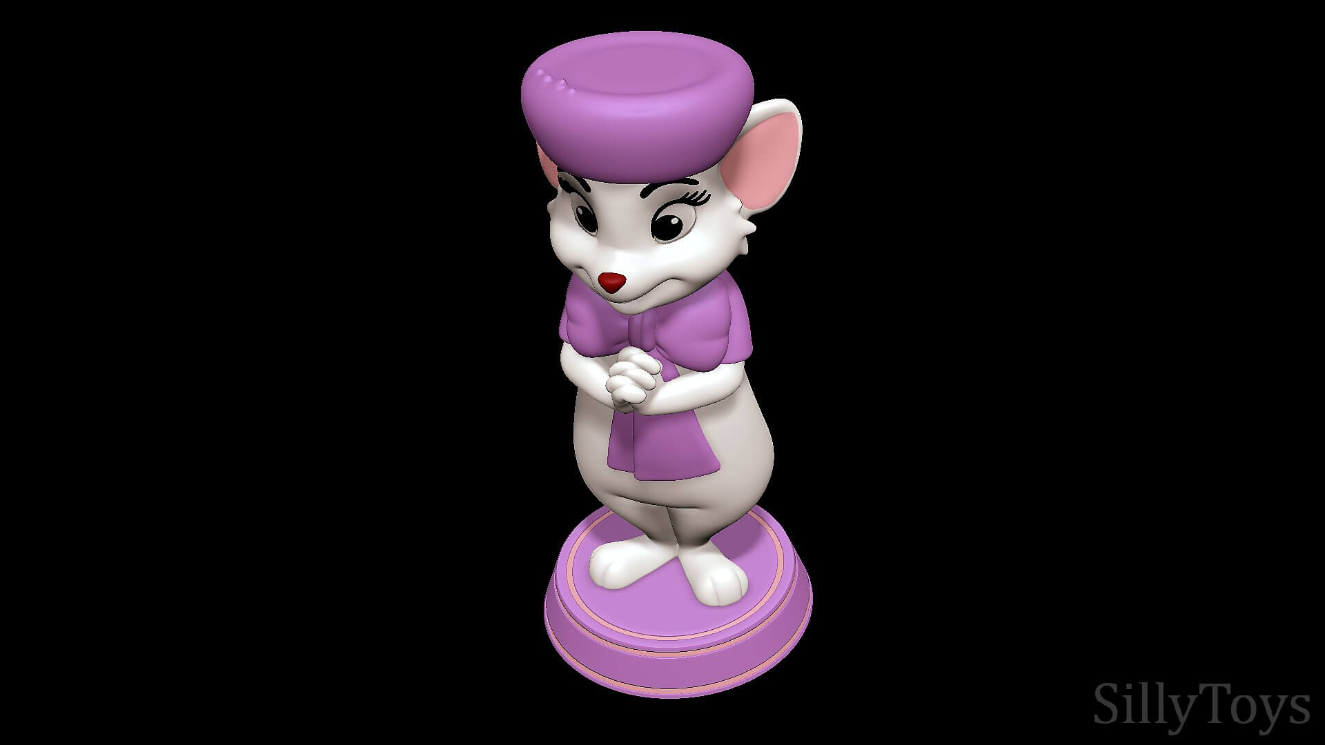 Miss Bianca - The Rescuers 3D Model by SillyToys