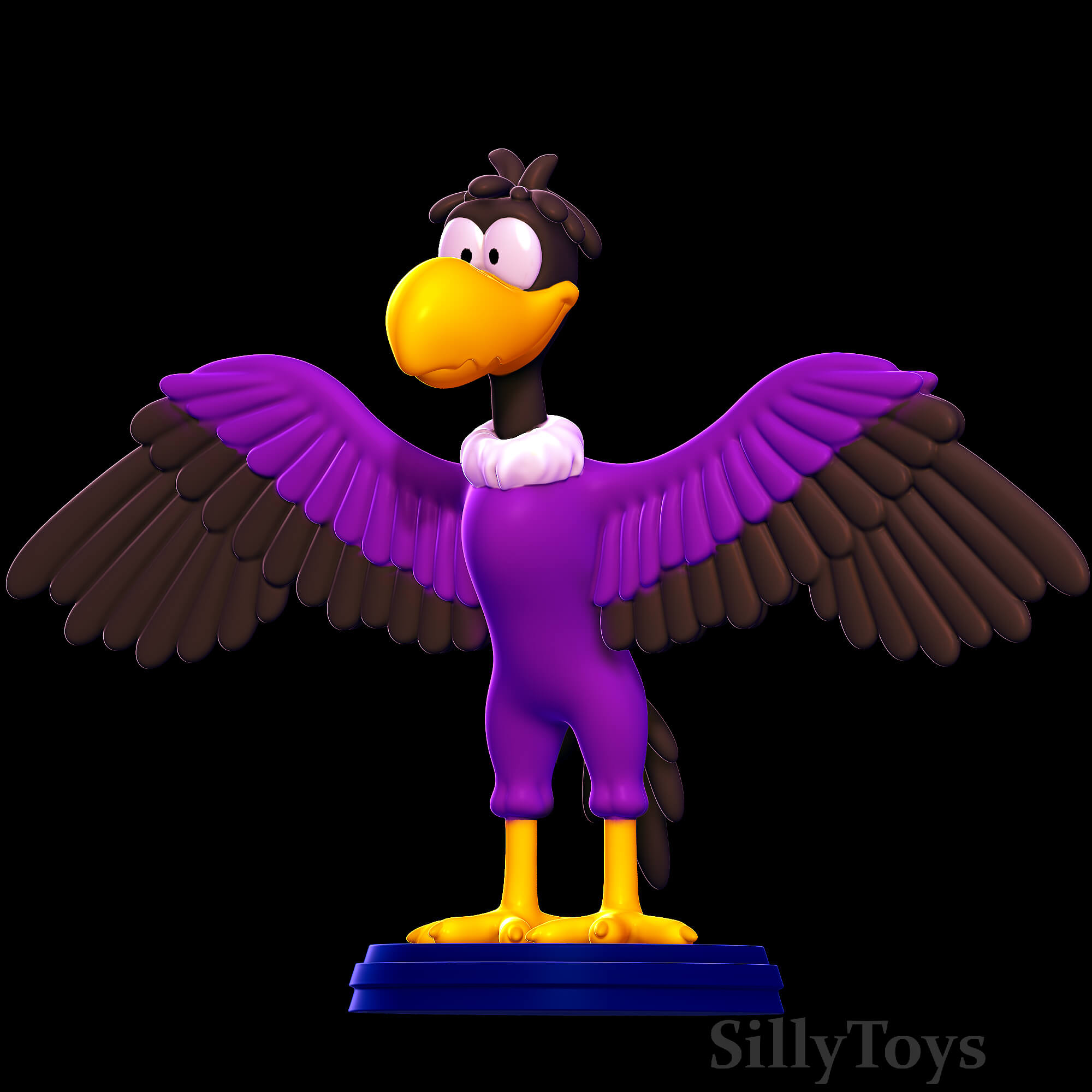 Monty - Smurfs 3D Model by SillyToys
