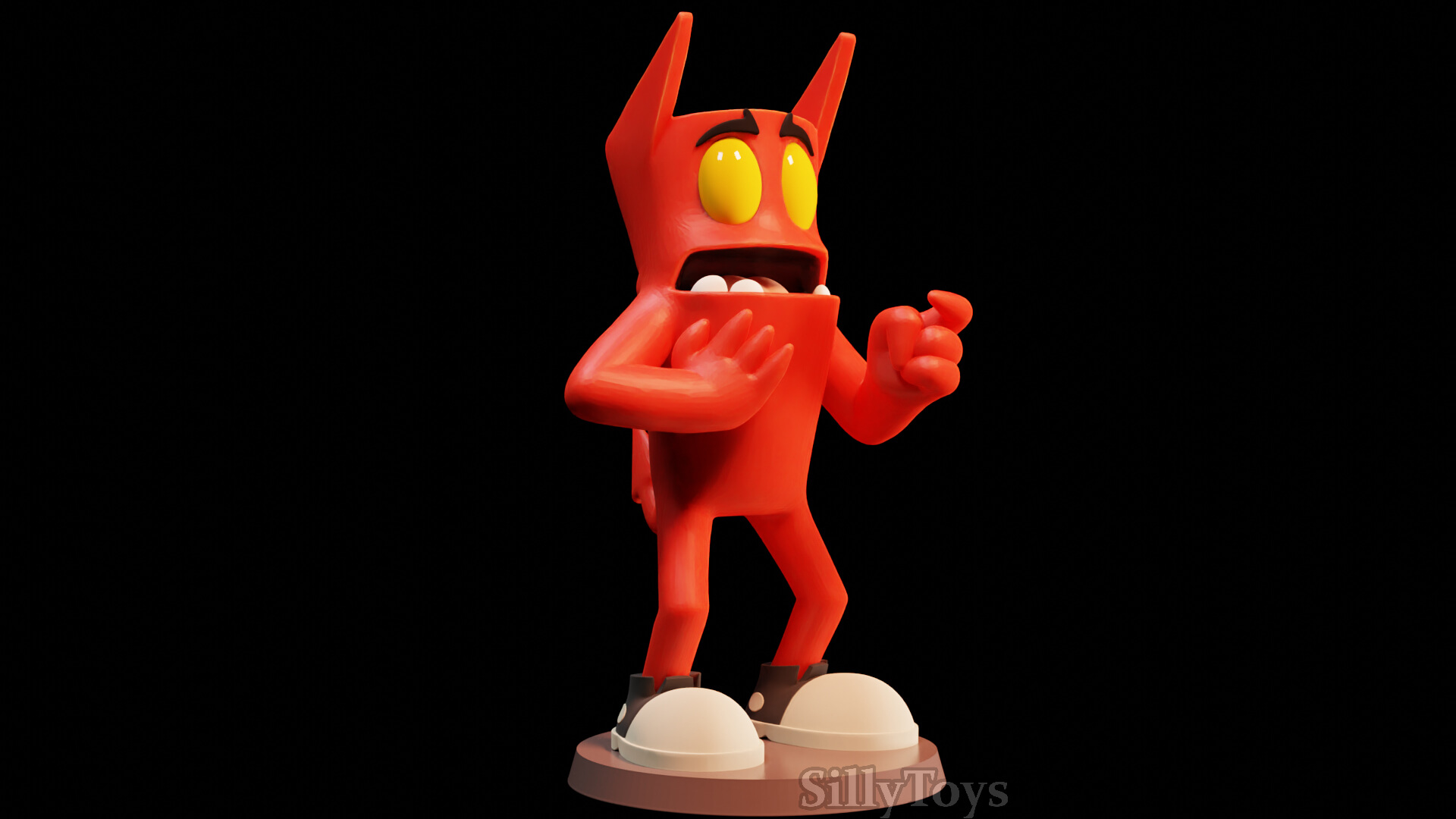Mort - Demon 3D Model by SillyToys