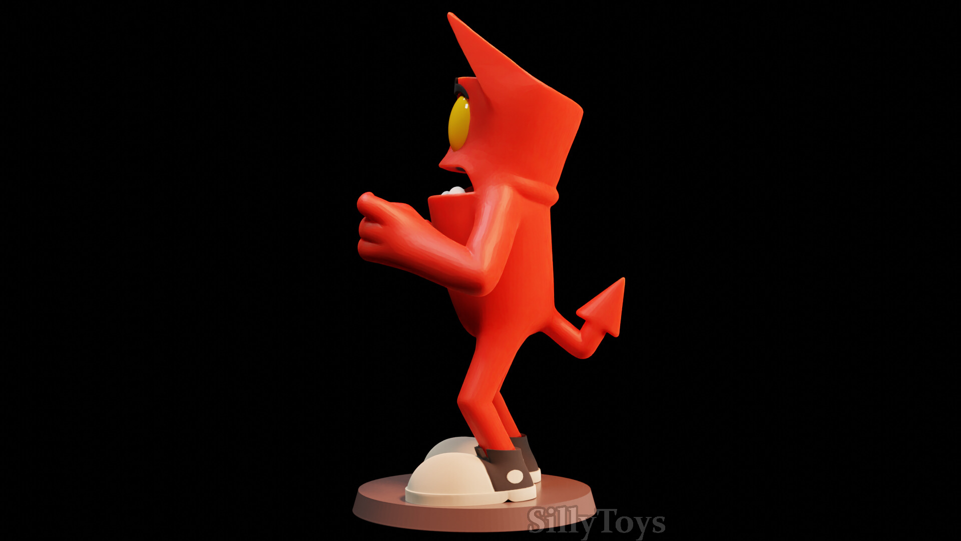 Mort - Demon 3D Model by SillyToys