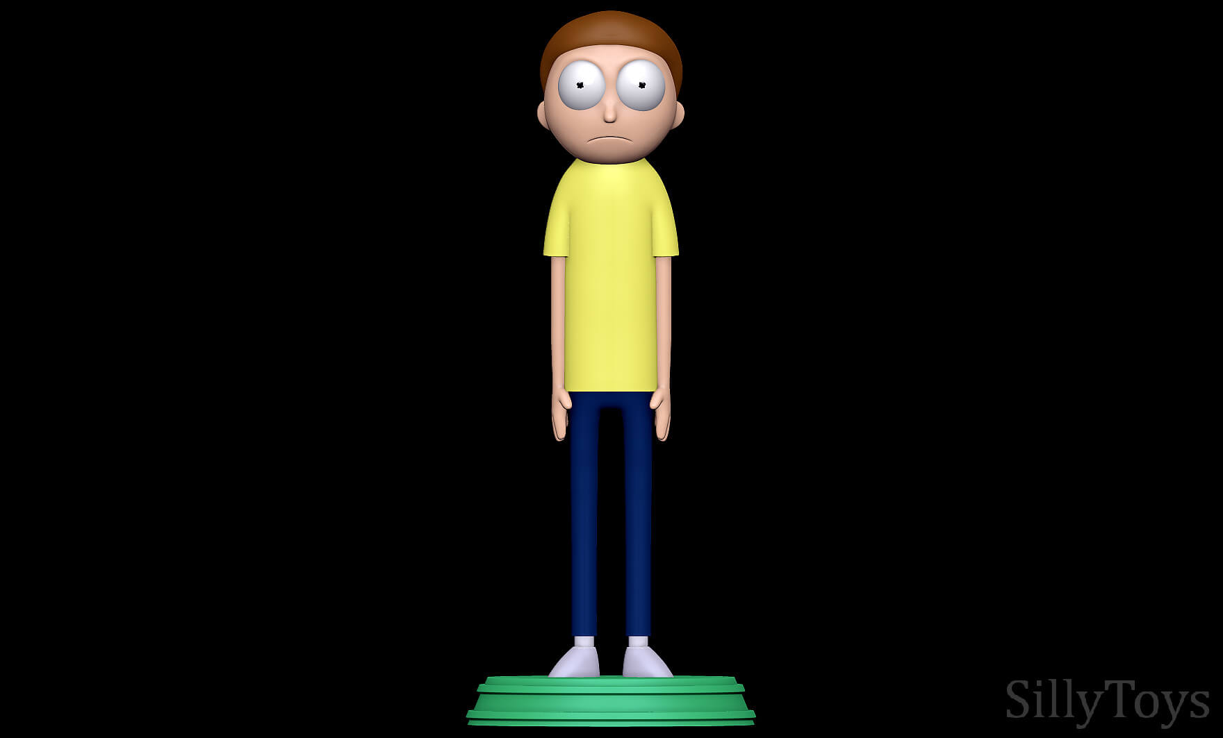 Morty Smith - Rick and Morty 3D Model by SillyToys