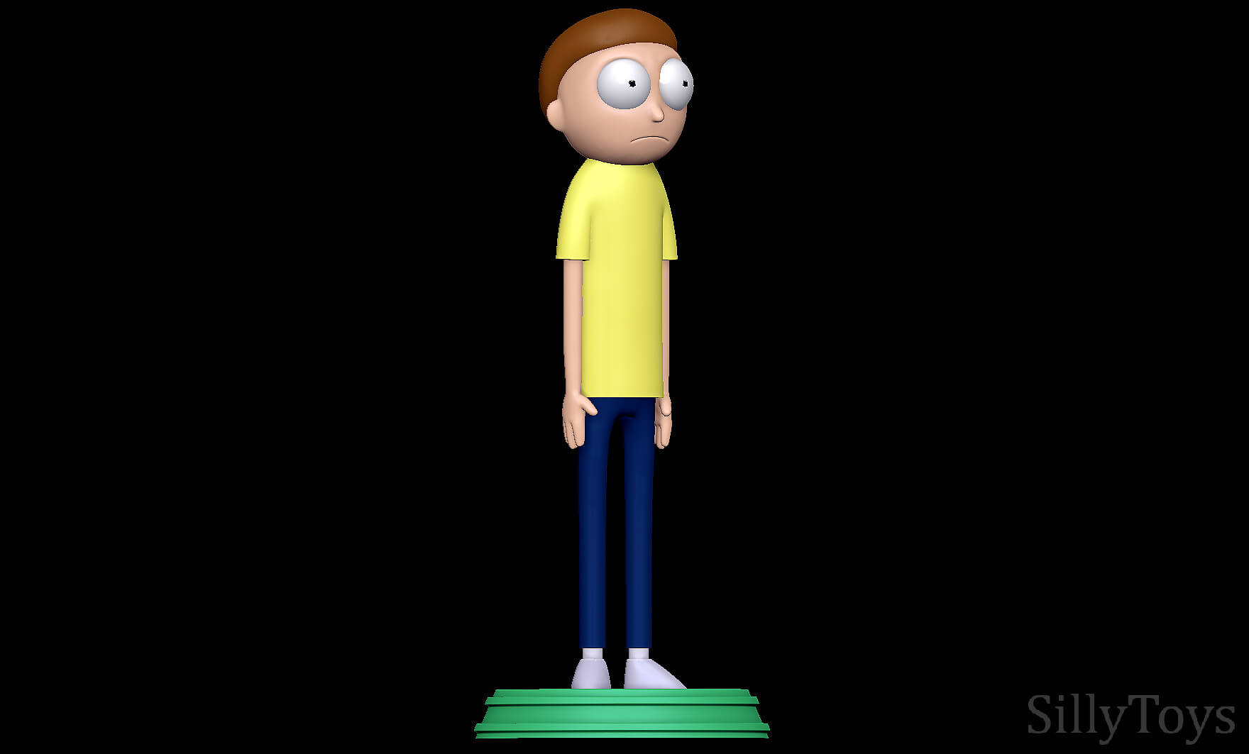 Morty Smith - Rick and Morty 3D Model by SillyToys