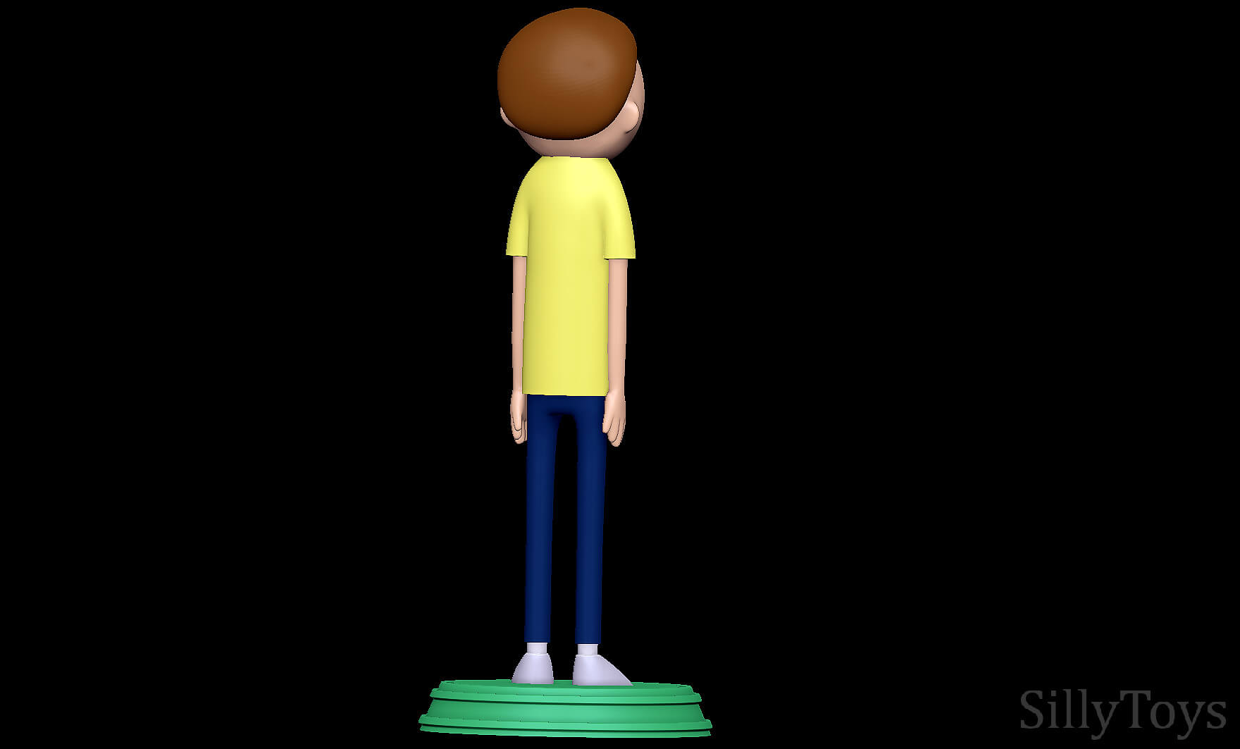 Morty Smith - Rick and Morty 3D Model by SillyToys