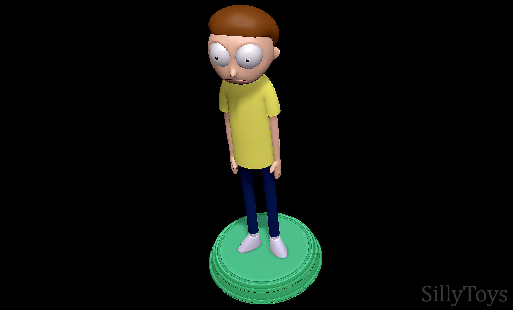 Morty Smith - Rick and Morty 3D Model by SillyToys