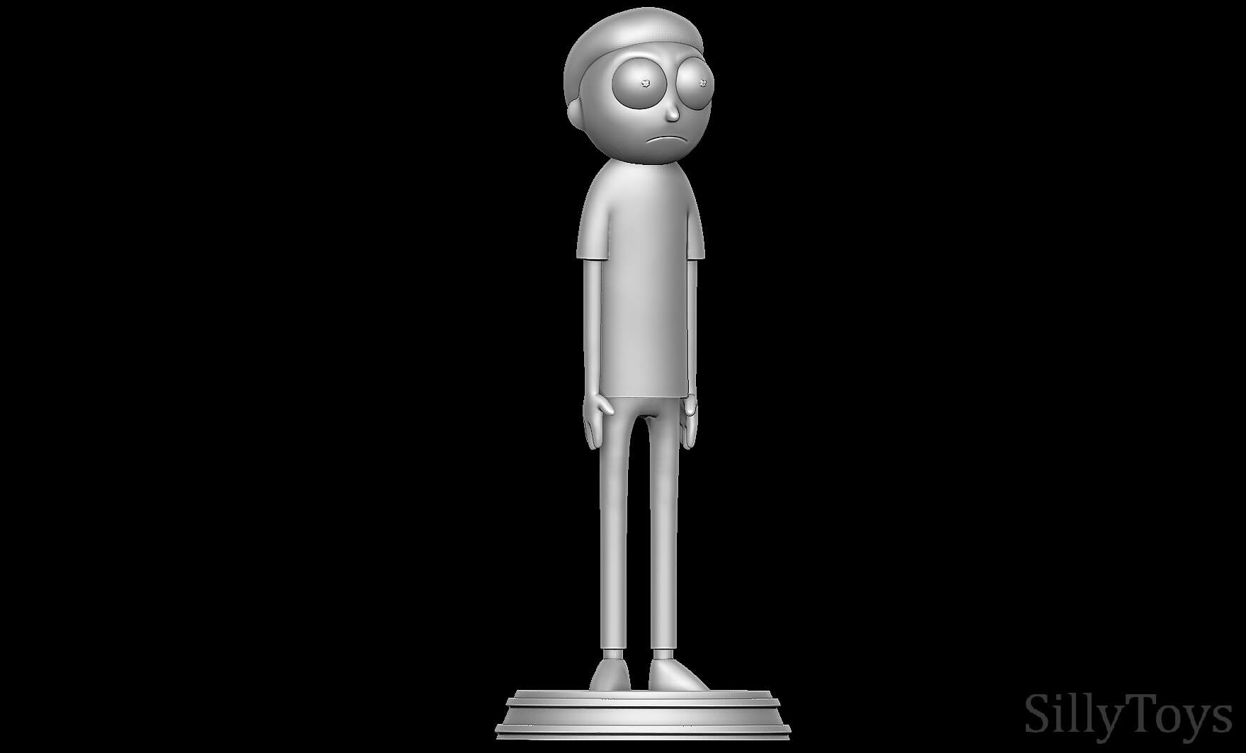 Morty Smith - Rick and Morty 3D Model by SillyToys